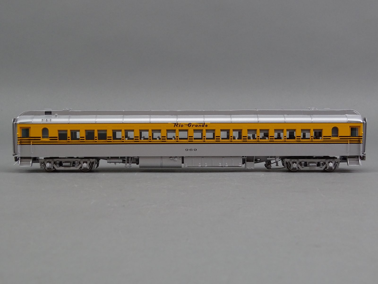 HO Brass Model - DP 1119B D&RGW Rio Grande Early Prospector 70' 63-Seat ...