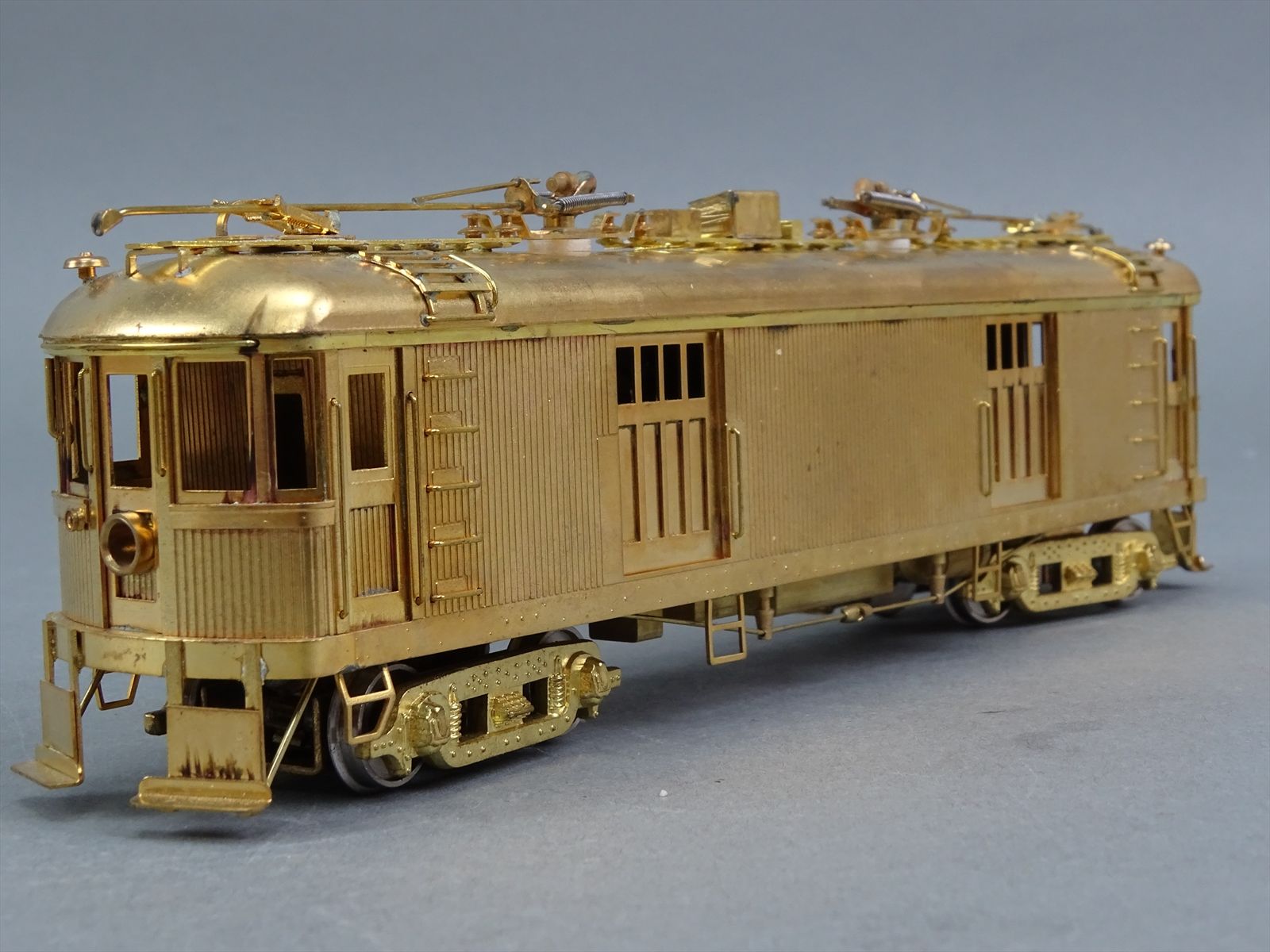 HO Brass Model - Suydam 1451 PE Pacific Electric Wood Box Motor ...
