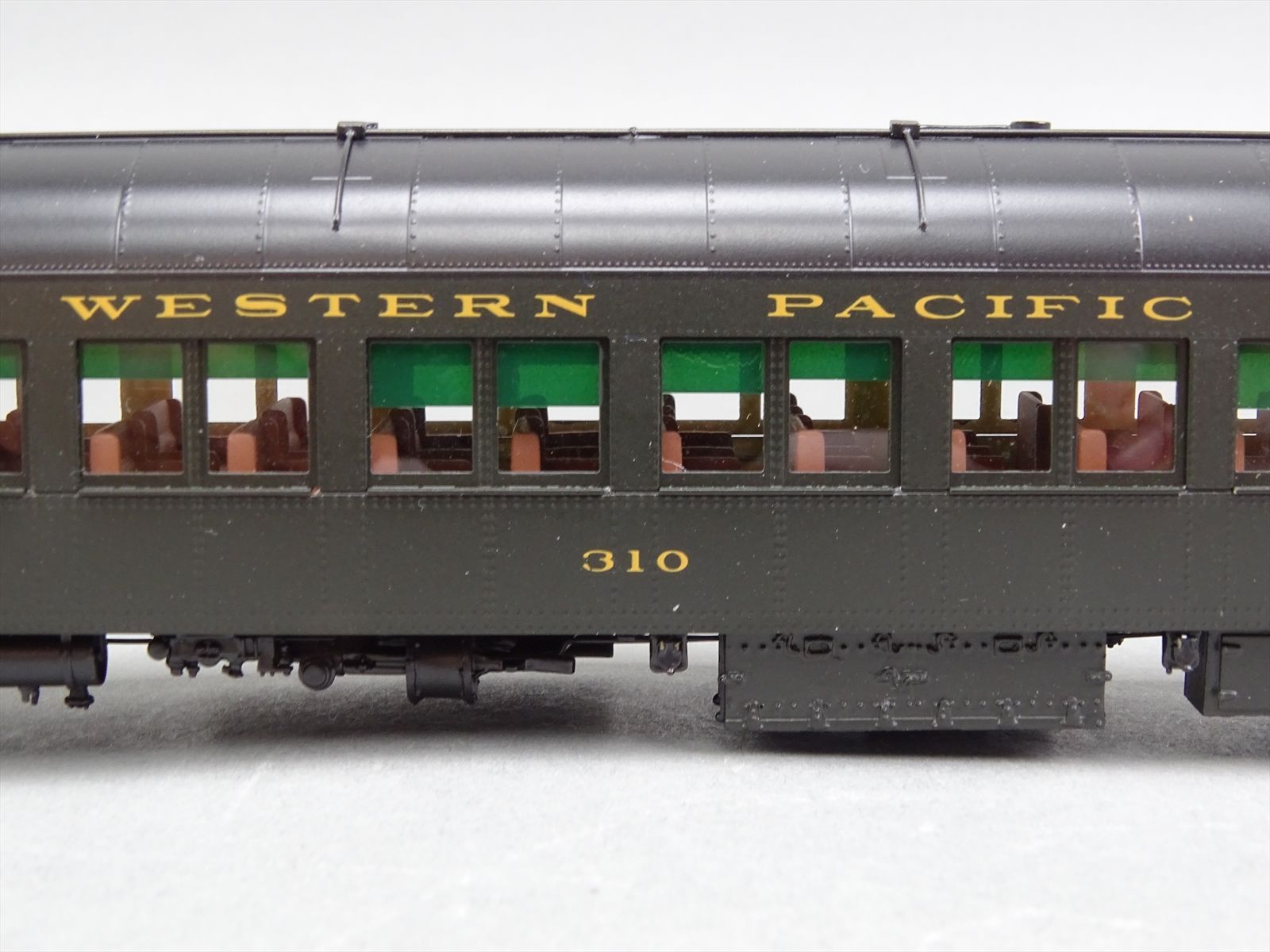 HO Brass Model - DP 1183 WP Western Pacific 70' 58/26 Smoker Coach #310 ...