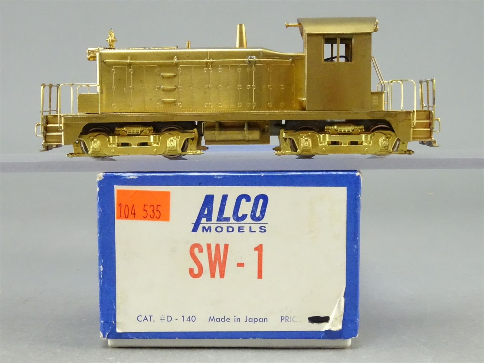 HO Brass Model - Alco Models D-140 EMD SW-1 Diesel Switcher - Unpainted ...