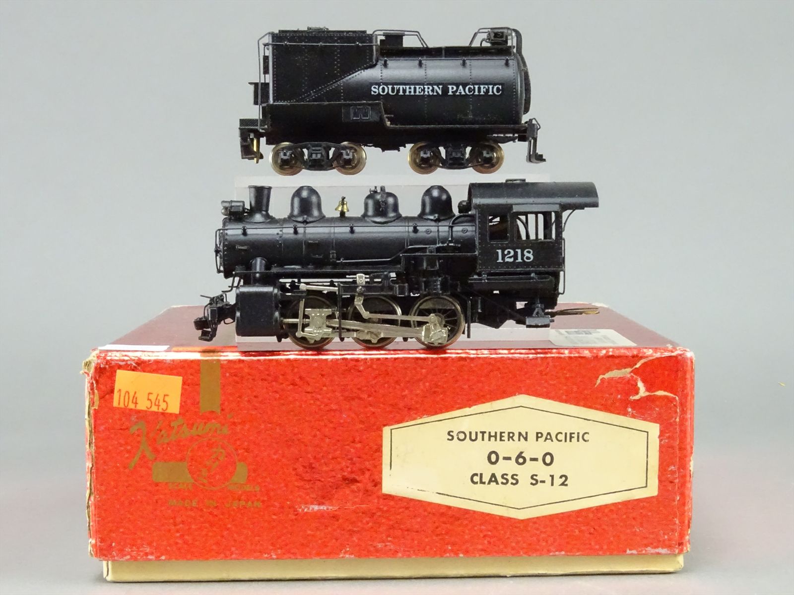 HO Brass Model - Balboa SP Southern Pacific S-12 0-6-0 Switcher #1218 ...