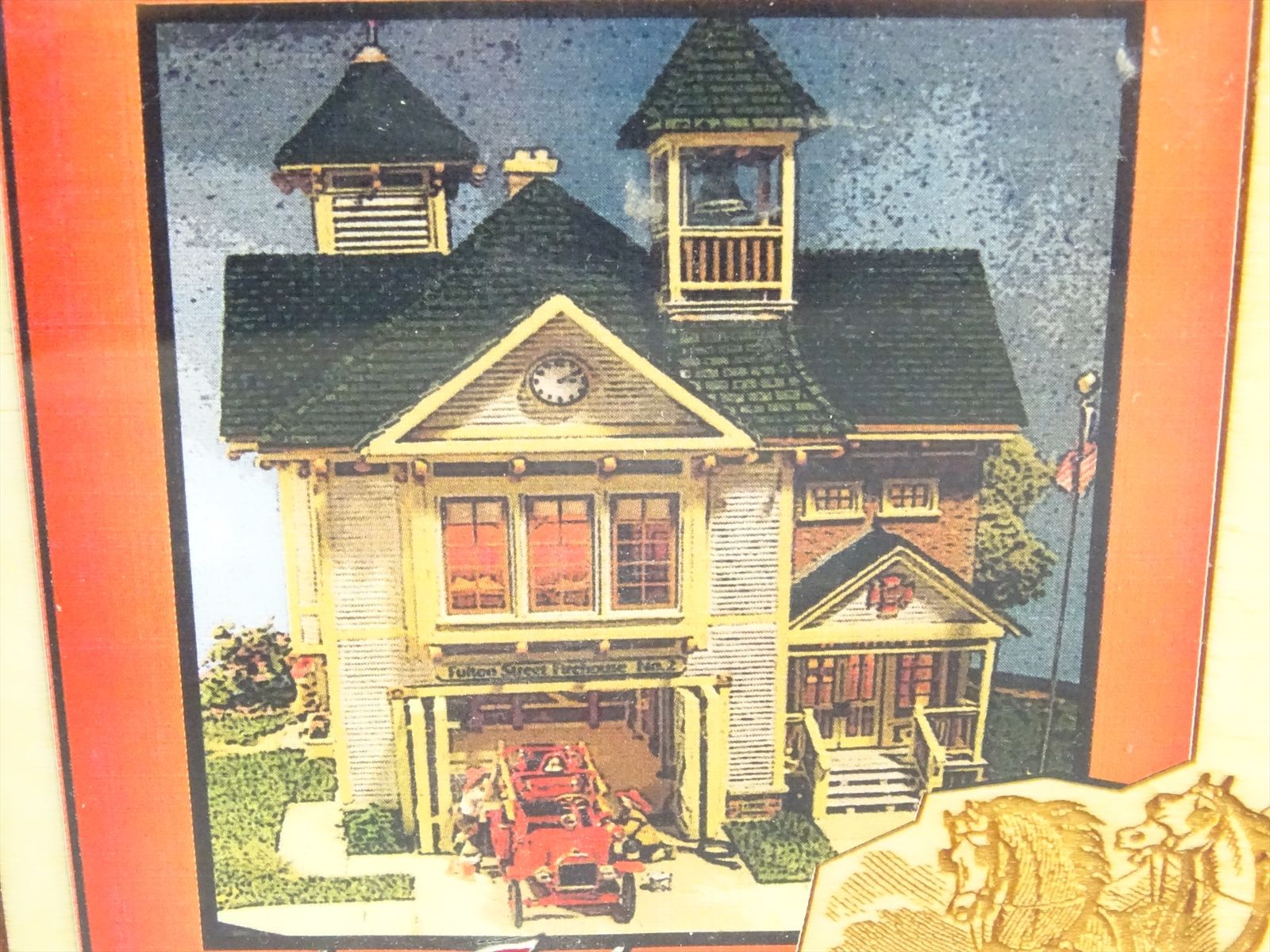 HO Scale Craftsman Kit - Memory Lane Studios - Jensen's Junction - Fulton Street Fire Station ...