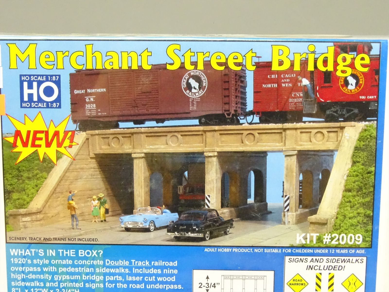 HO Craftsman Kit - Monroe Models - Art Deco Bridge and Merchant Street ...