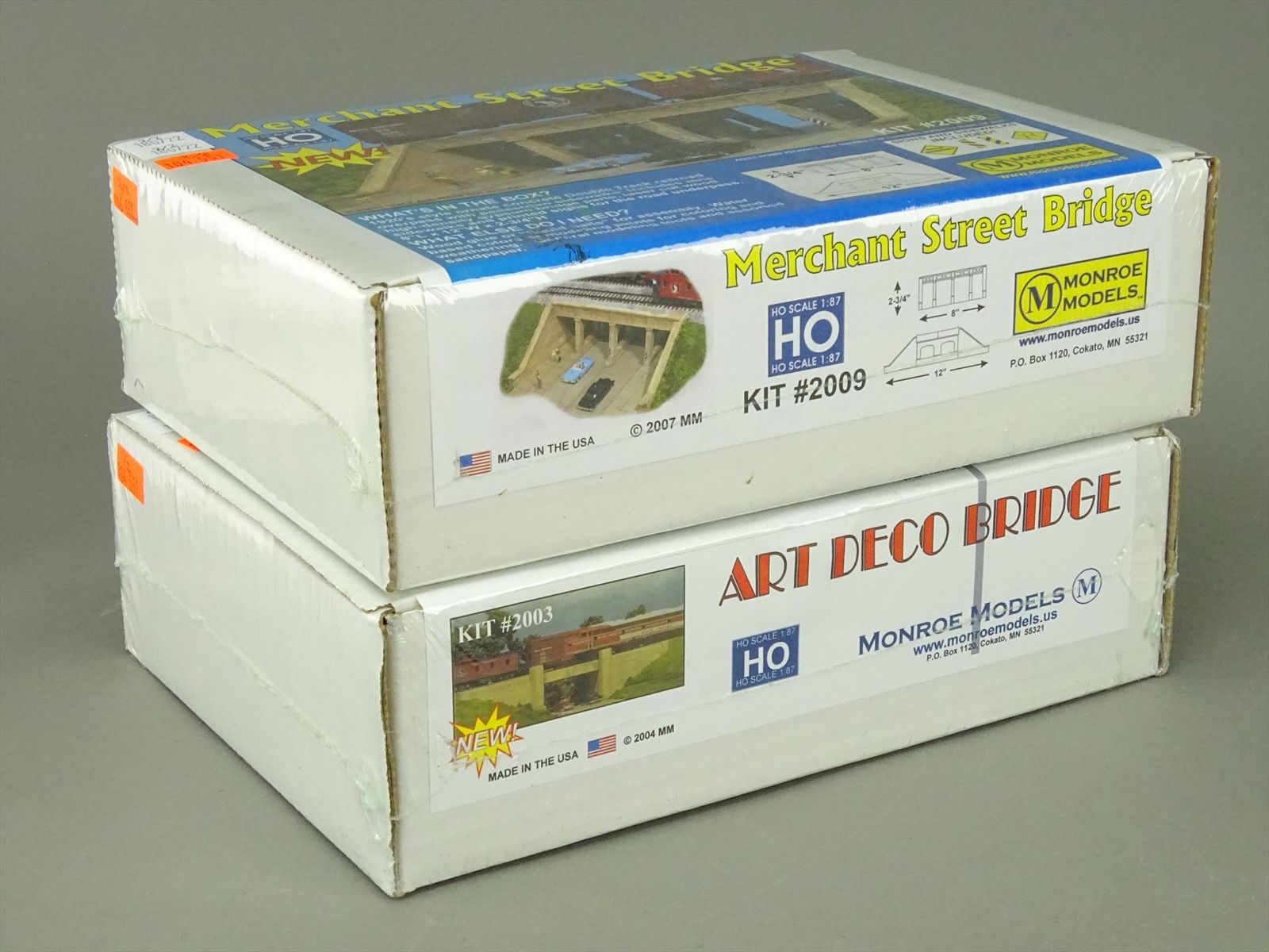 HO Craftsman Kit - Monroe Models - Art Deco Bridge and Merchant Street ...