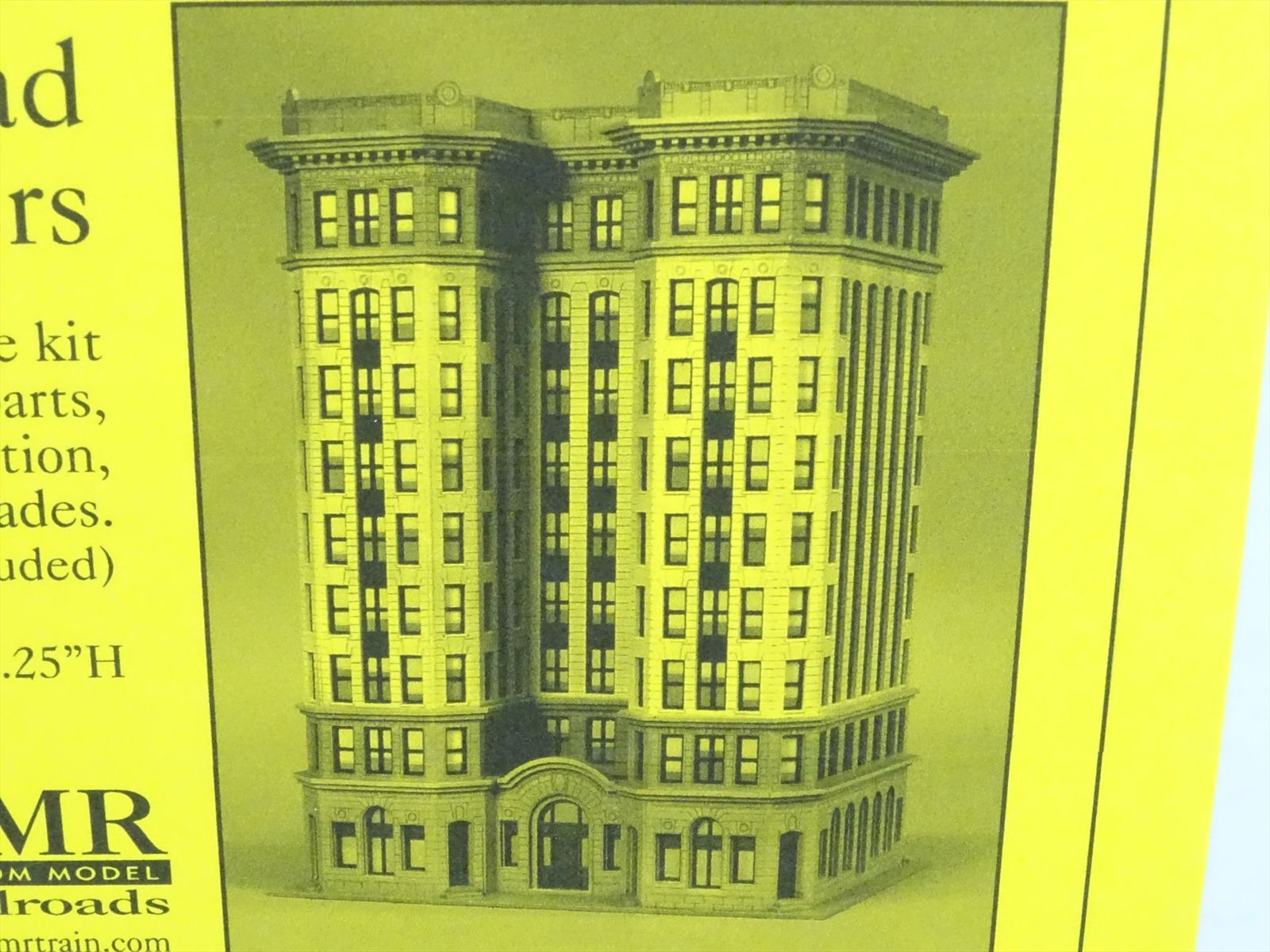 HO Unassembled Craftsman Kit - CMR 092 Railroad Headquarters with Add ...