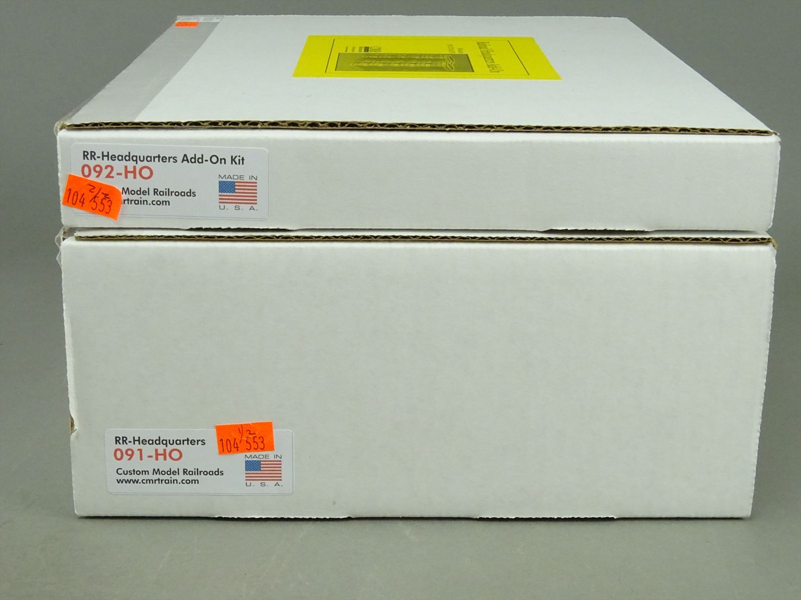 HO Unassembled Craftsman Kit - CMR 092 Railroad Headquarters with Add ...