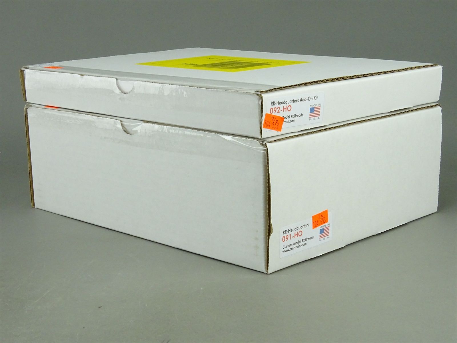 HO Unassembled Craftsman Kit - CMR 092 Railroad Headquarters with Add ...