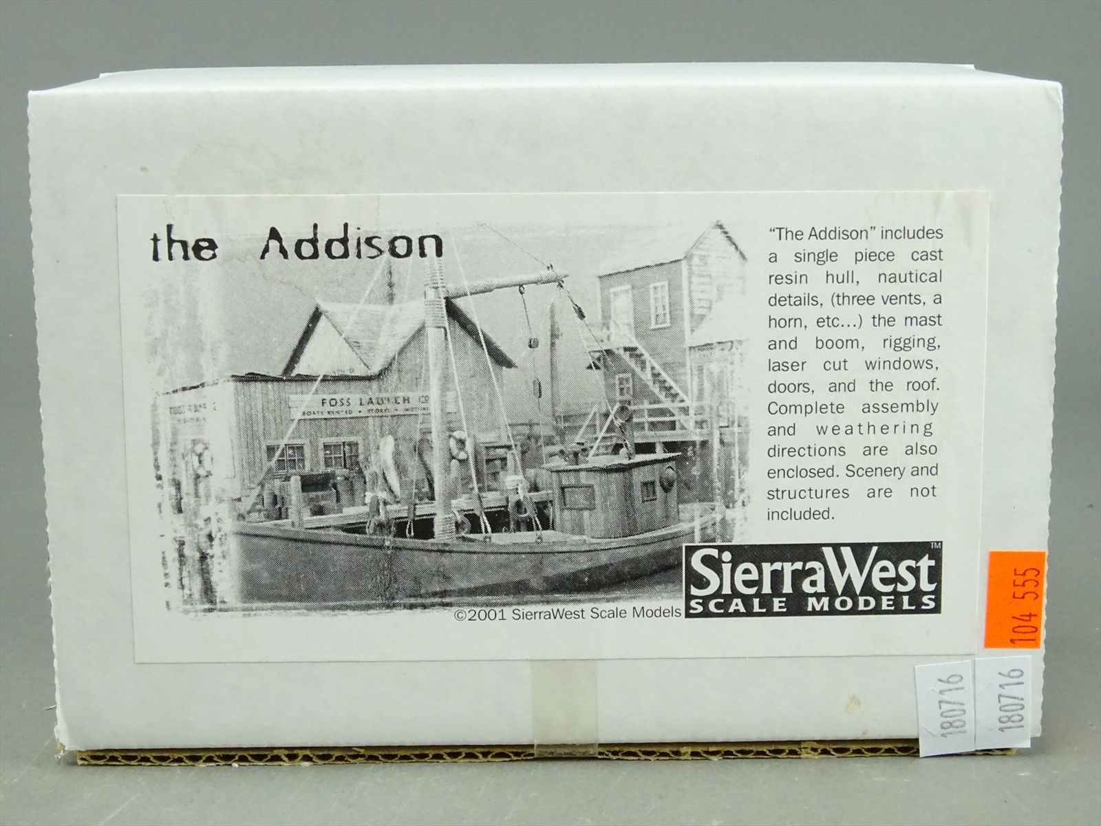 HO Craftsman Kit - Sierra West Scale Models - The Addison Fishing ...