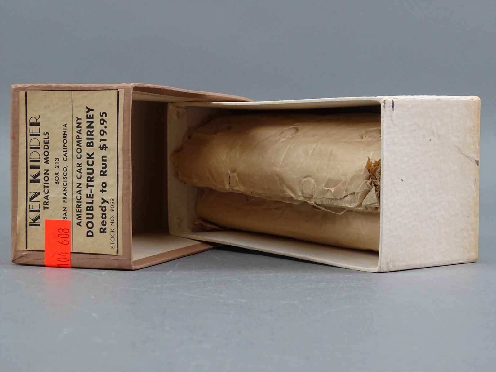 HO Brass Model - KK Ken Kidder 2053 PE Pacific Electric American Car ...