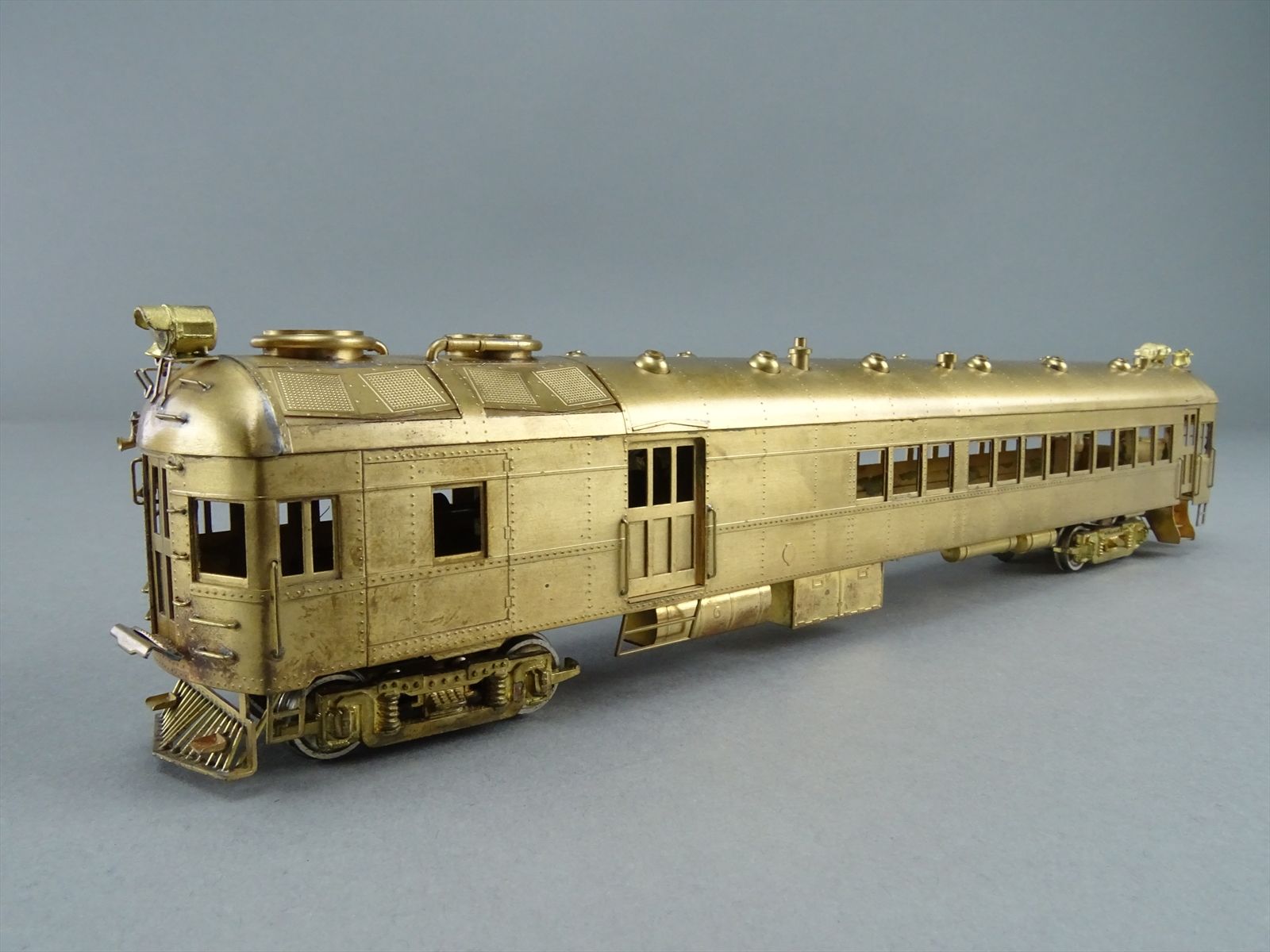 HO Brass Model - Suydam Brill Gas Electric 75' Combination Combine ...