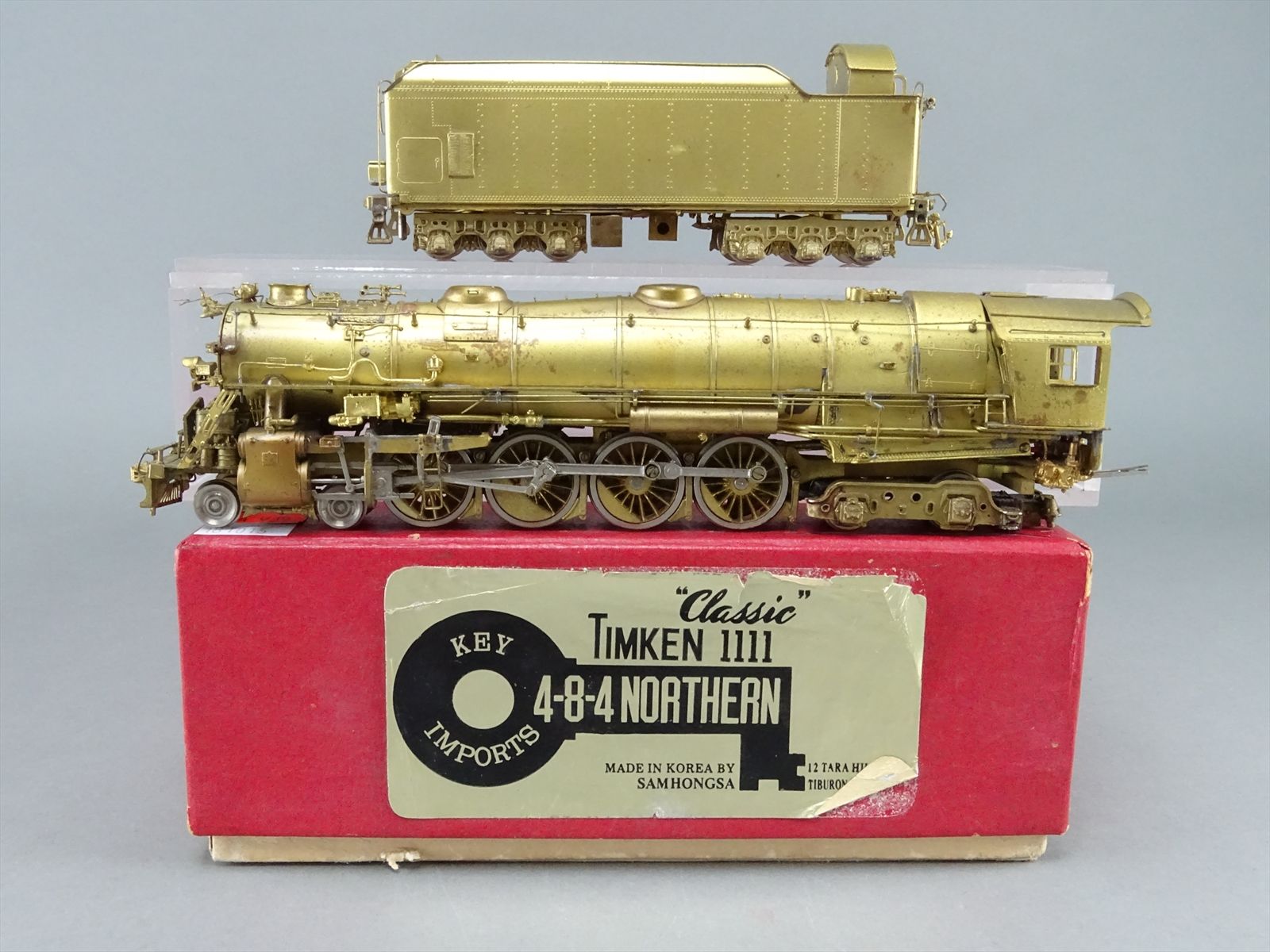 HO Brass Model - Key Timken Aces 4-8-4 Northern #1111 - Unpainted ...