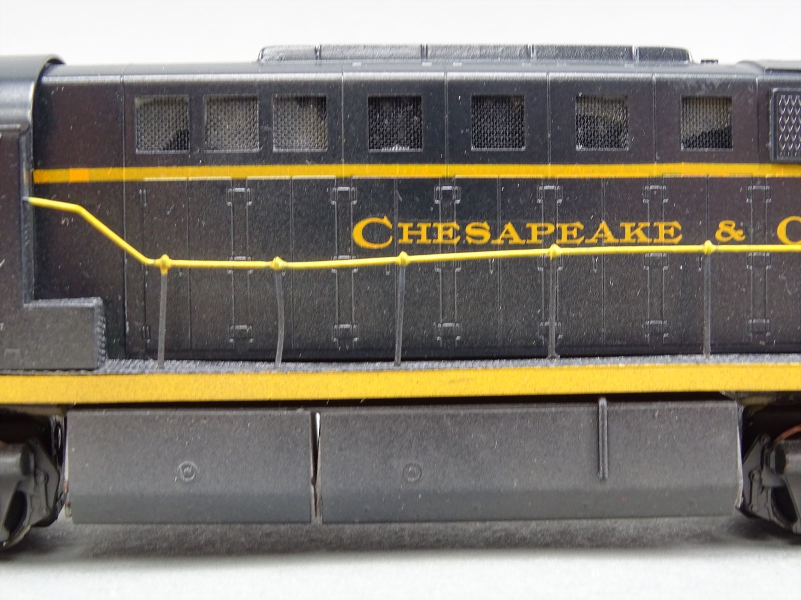 HO Brass Model - ALCO D-114 C&O Chesapeake & Ohio RSD-15 / DL-600B #6809 - Custom - 1968 Run ...