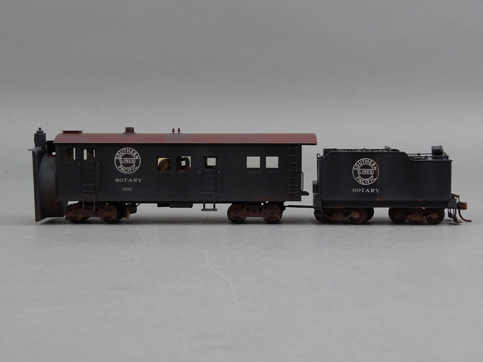 HO Brass Model - NPP SP Southern Pacific Rotary Snowplow OM w/ Tender ...