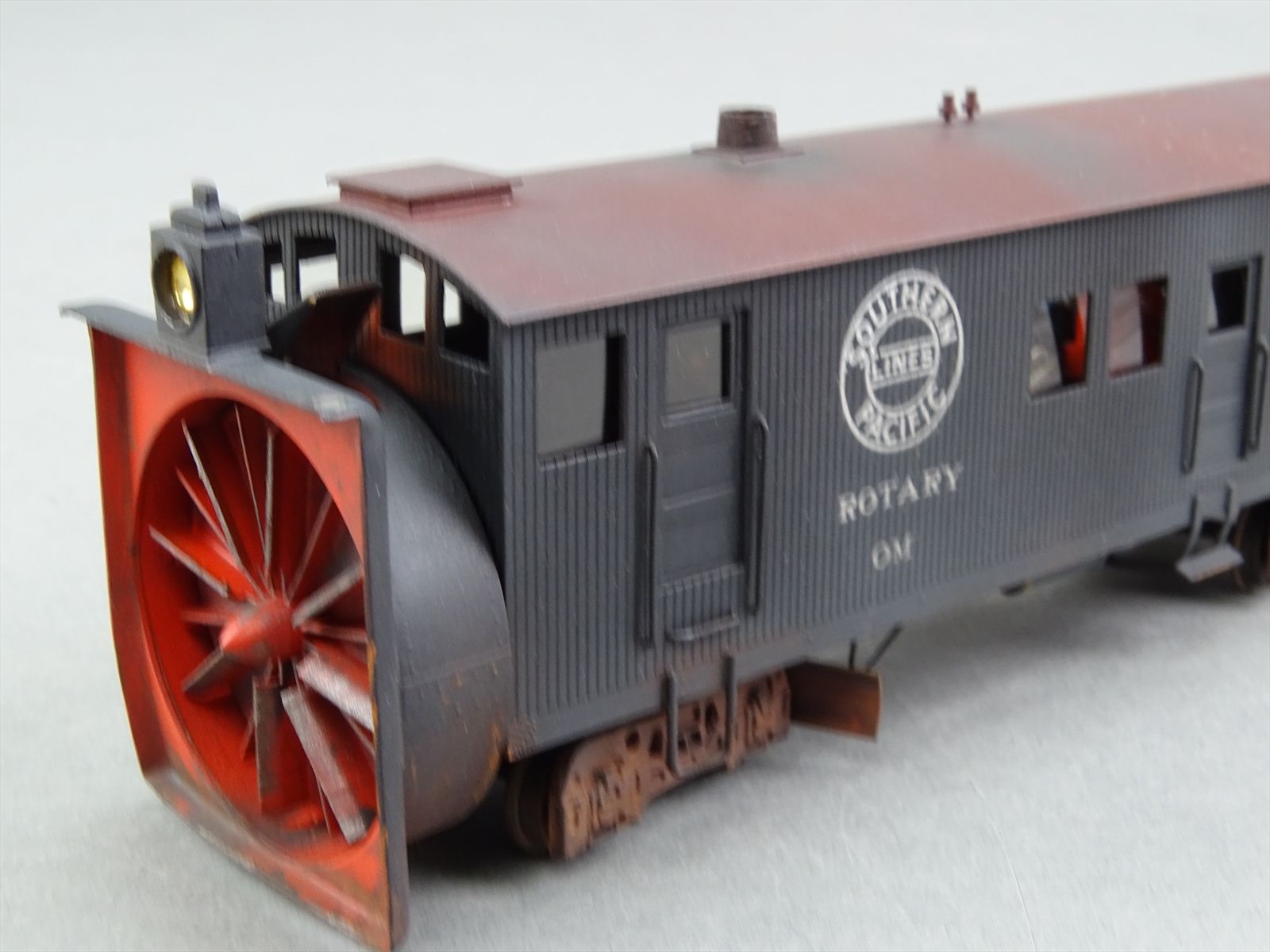 HO Brass Model - NPP SP Southern Pacific Rotary Snowplow OM w/ Tender ...