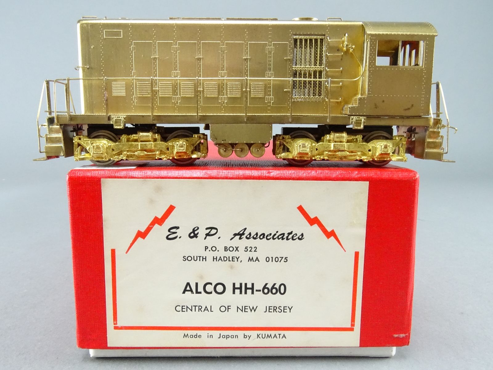 HO Brass Model - E&P CNJ Central of New Jersey ALCO HH-660 - Unpainted ...
