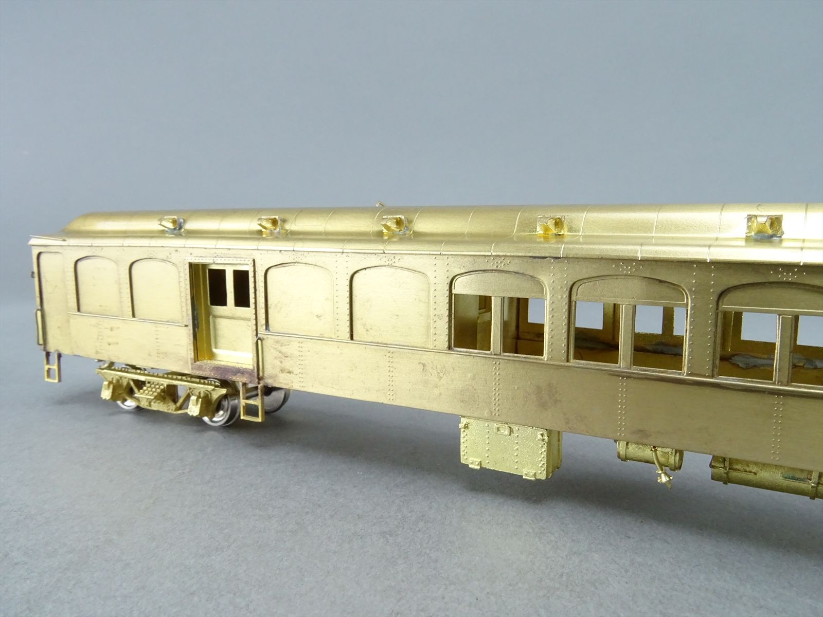 HO Brass Model - Railworks S-110 ERIE Stillwell Coach Combine Set ...