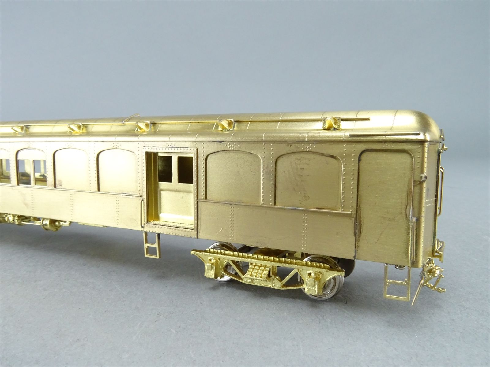 HO Brass Model - Railworks S-110 ERIE Stillwell Coach Combine Set ...
