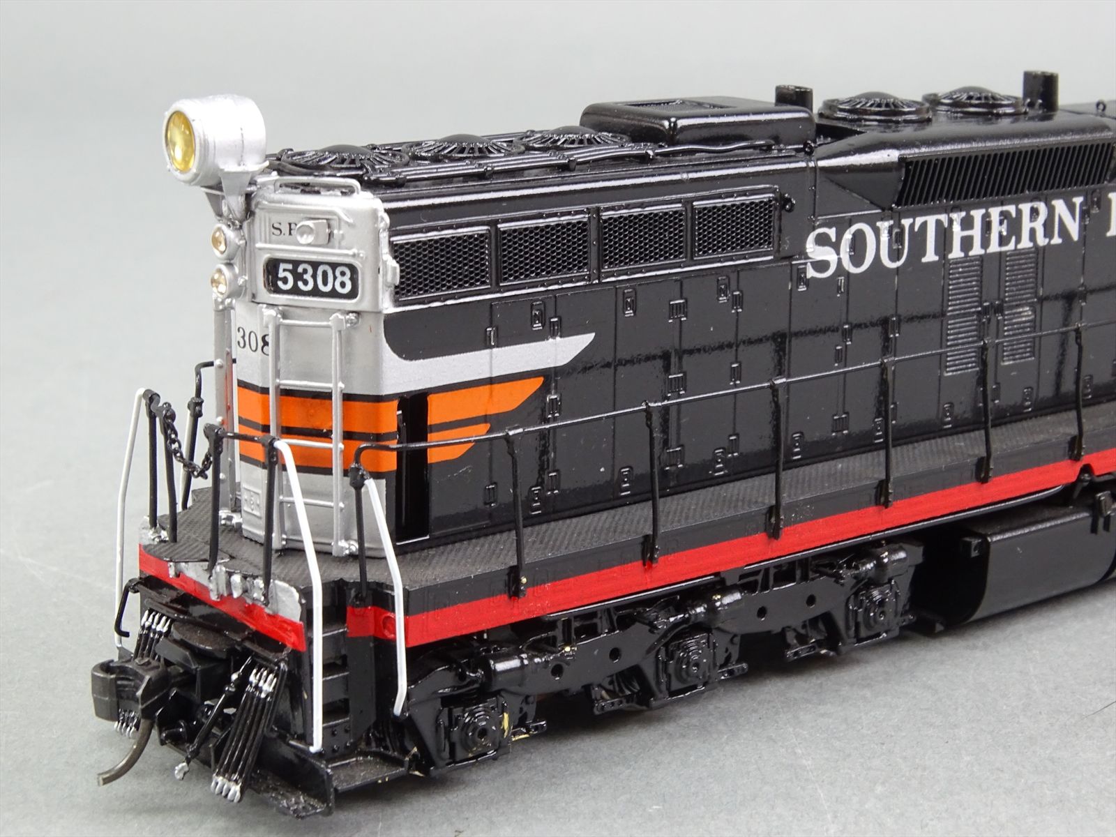 HO Brass Model - OMI 5166 UP as SP Southern Pacific SD7 Black Widow Barrel Headlights #5308 ...