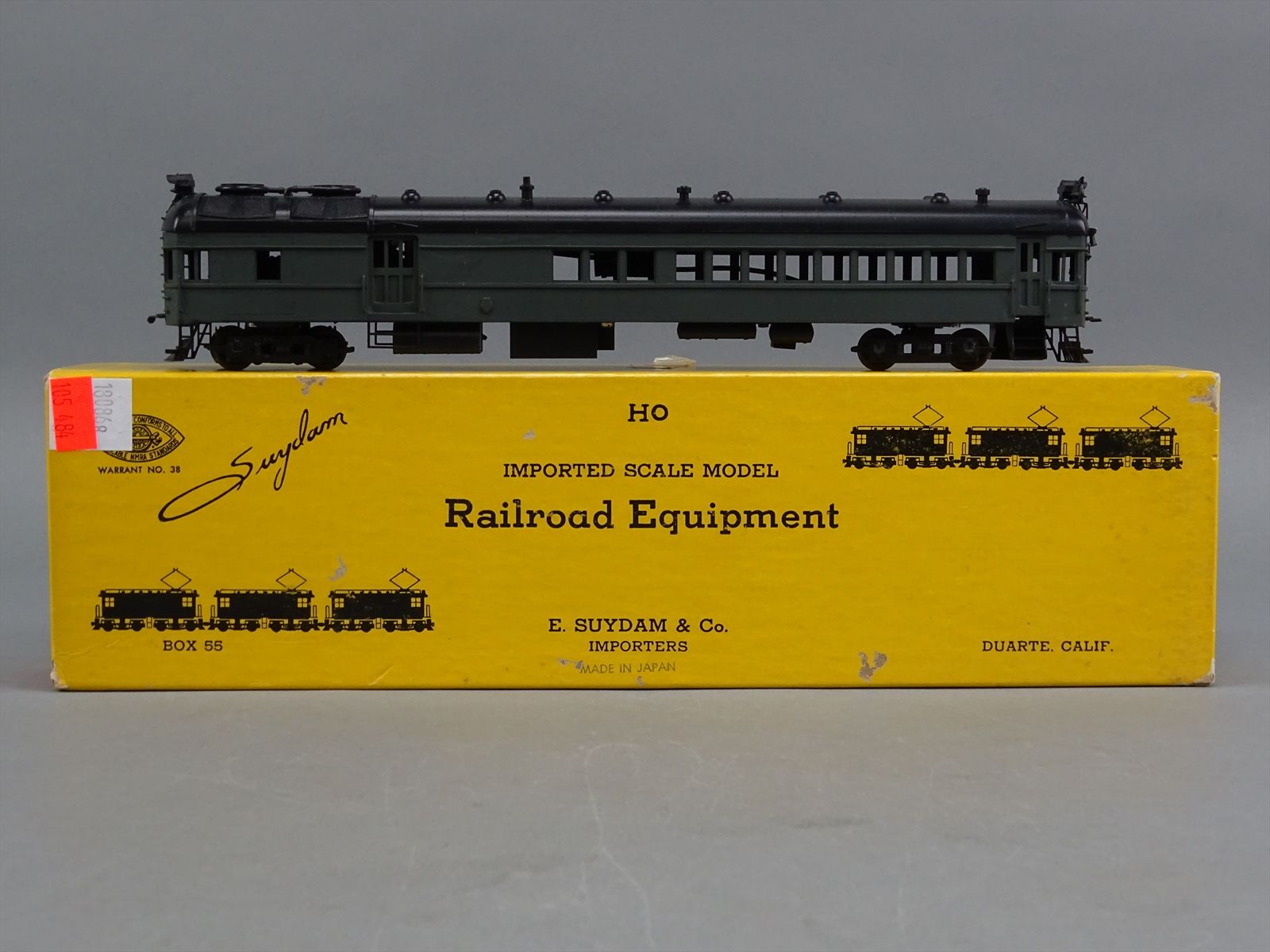 HO Brass Model - Suydam Brill Gas Electric 75' Combination Combine ...