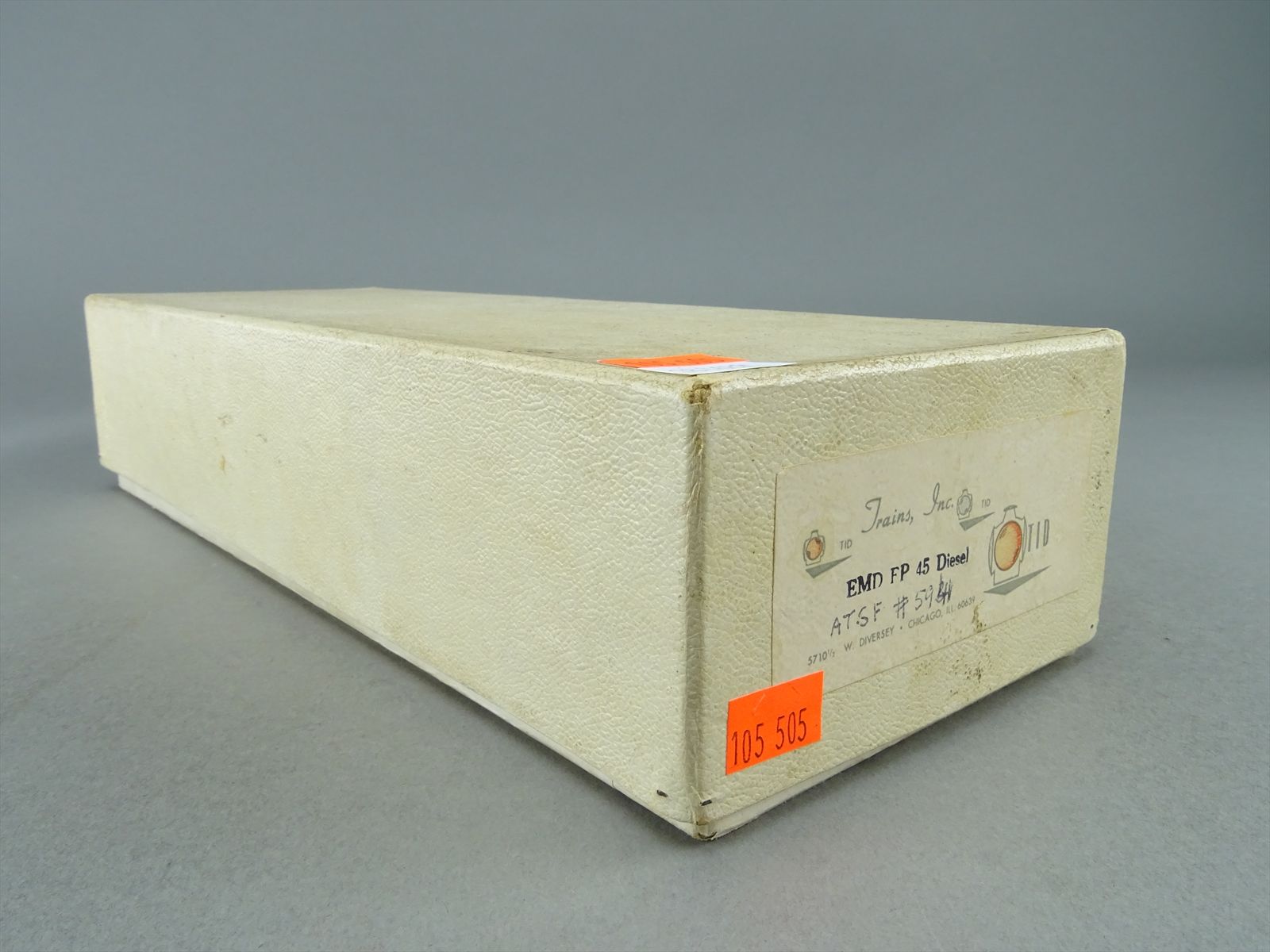 HO Brass Model - TID Trains, Inc. AT&SF Santa Fe EMD FP45 Diesel #5941 ...