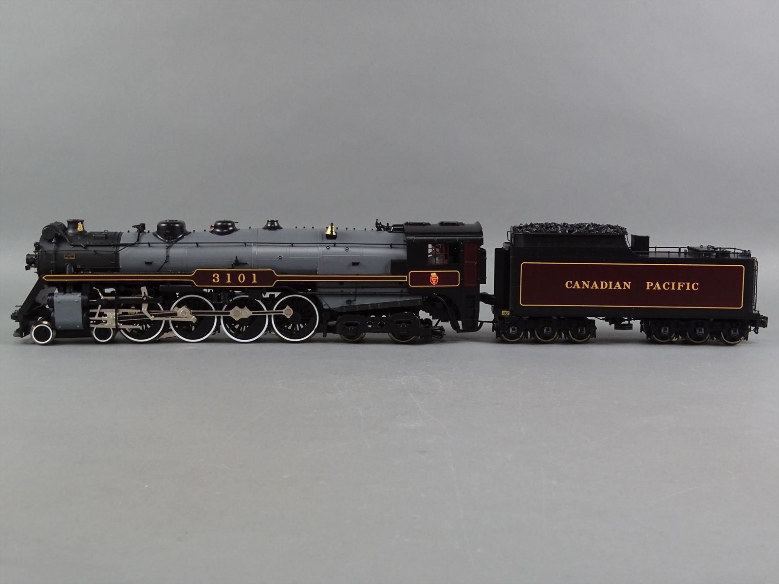 O 3-Rail Brass Model - Sunset CP CPR Canadian Pacific K-1a 4-8-4 #3101 ...