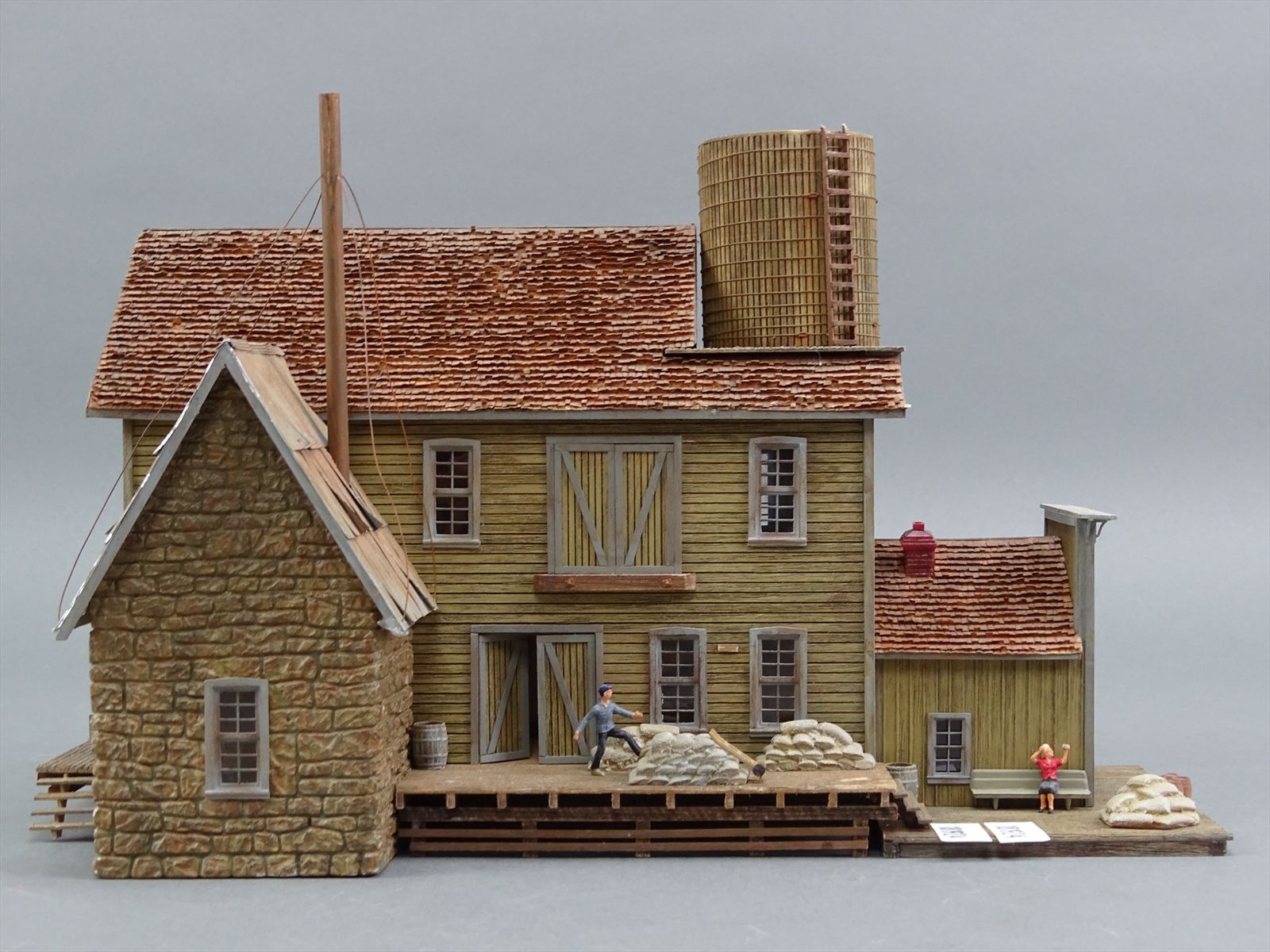 HO 1:87 Campbells Bretts Brewery - Structure - Nicely Built - 11 x 6