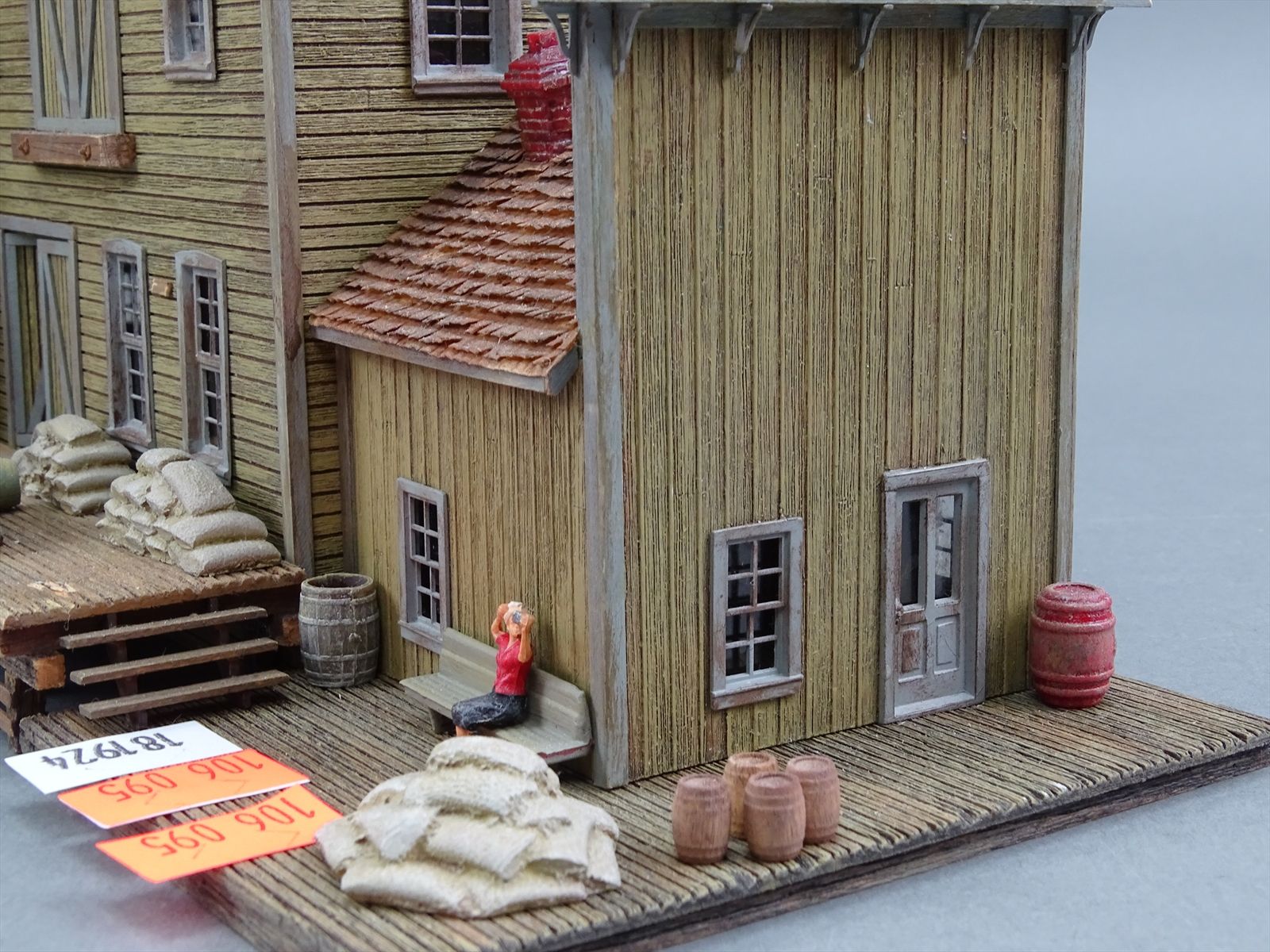 HO 1:87 Campbells Bretts Brewery - Structure - Nicely Built - 11 x 6