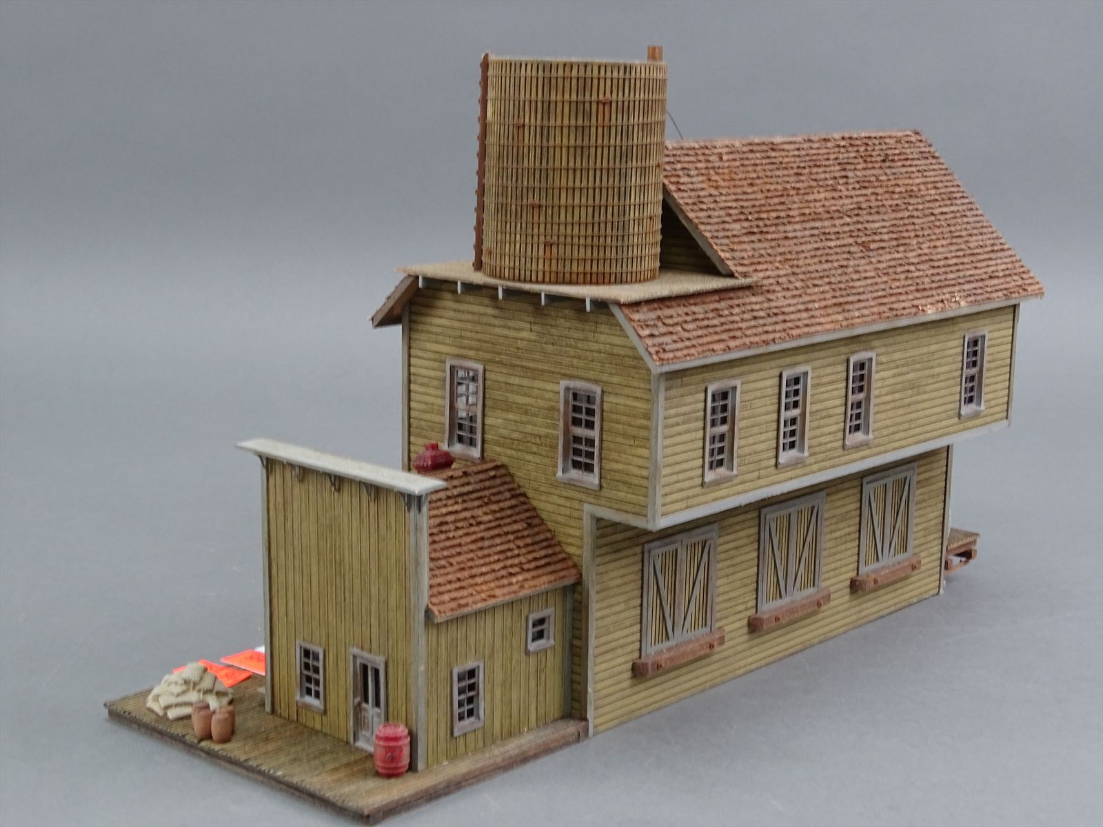 HO 1:87 Campbells Bretts Brewery - Structure - Nicely Built - 11 x 6