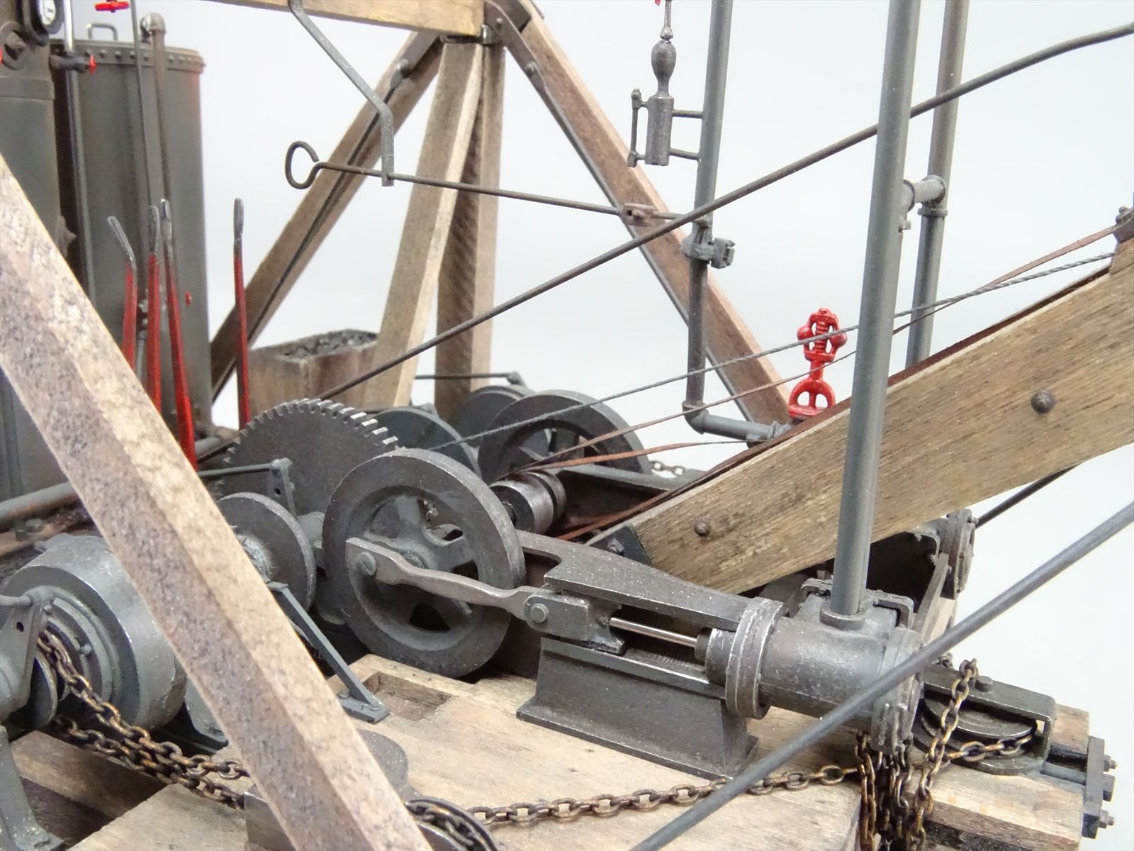 G Scale Craftsman Kit - Hartford HP-K7 Barnhart Log Loader + Flatcar ...