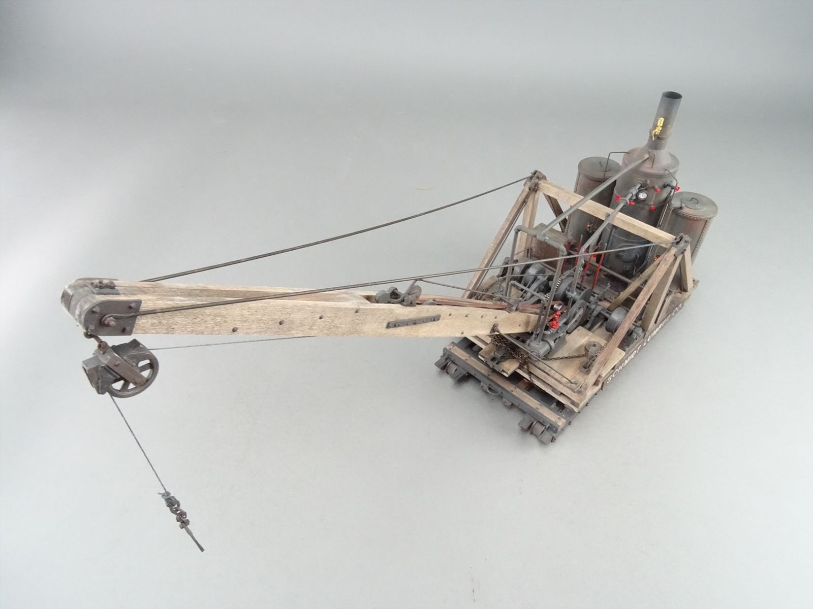 G Scale Craftsman Kit - Hartford HP-K7 Barnhart Log Loader + Flatcar ...