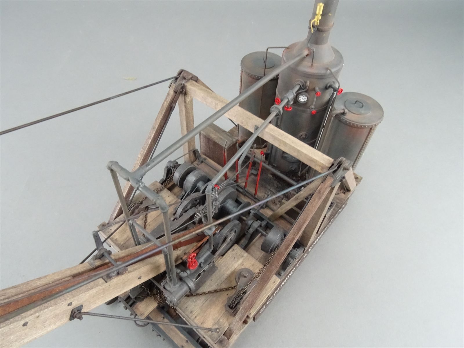 G Scale Craftsman Kit - Hartford HP-K7 Barnhart Log Loader + Flatcar ...