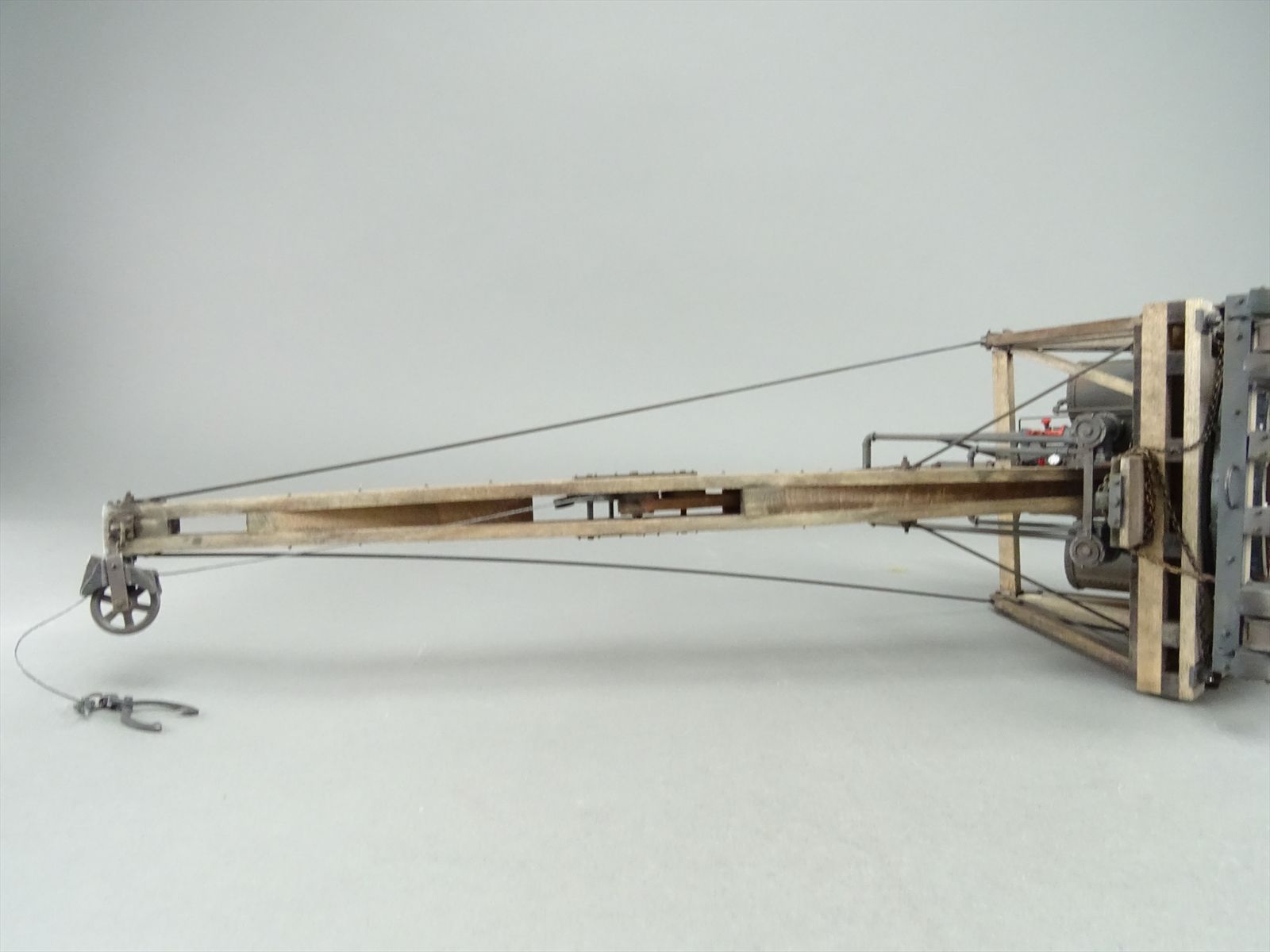 G Scale Craftsman Kit - Hartford HP-K7 Barnhart Log Loader + Flatcar ...