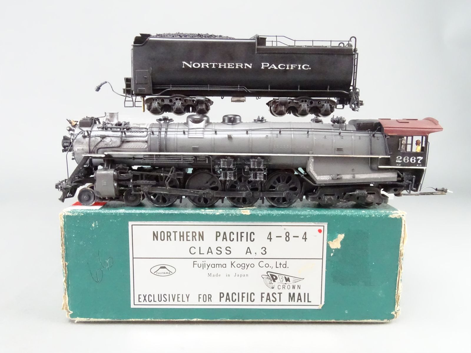 HO Brass Model - PFM NP Northern Pacific A-3 4-8-4 #2667 - Custom ...