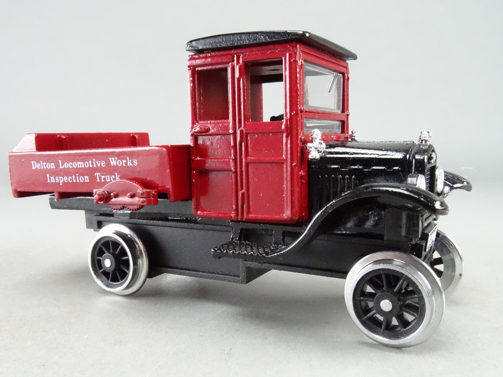 G Brass Model - Delton Locomotive Works Inspection Truck - F/P - No Box