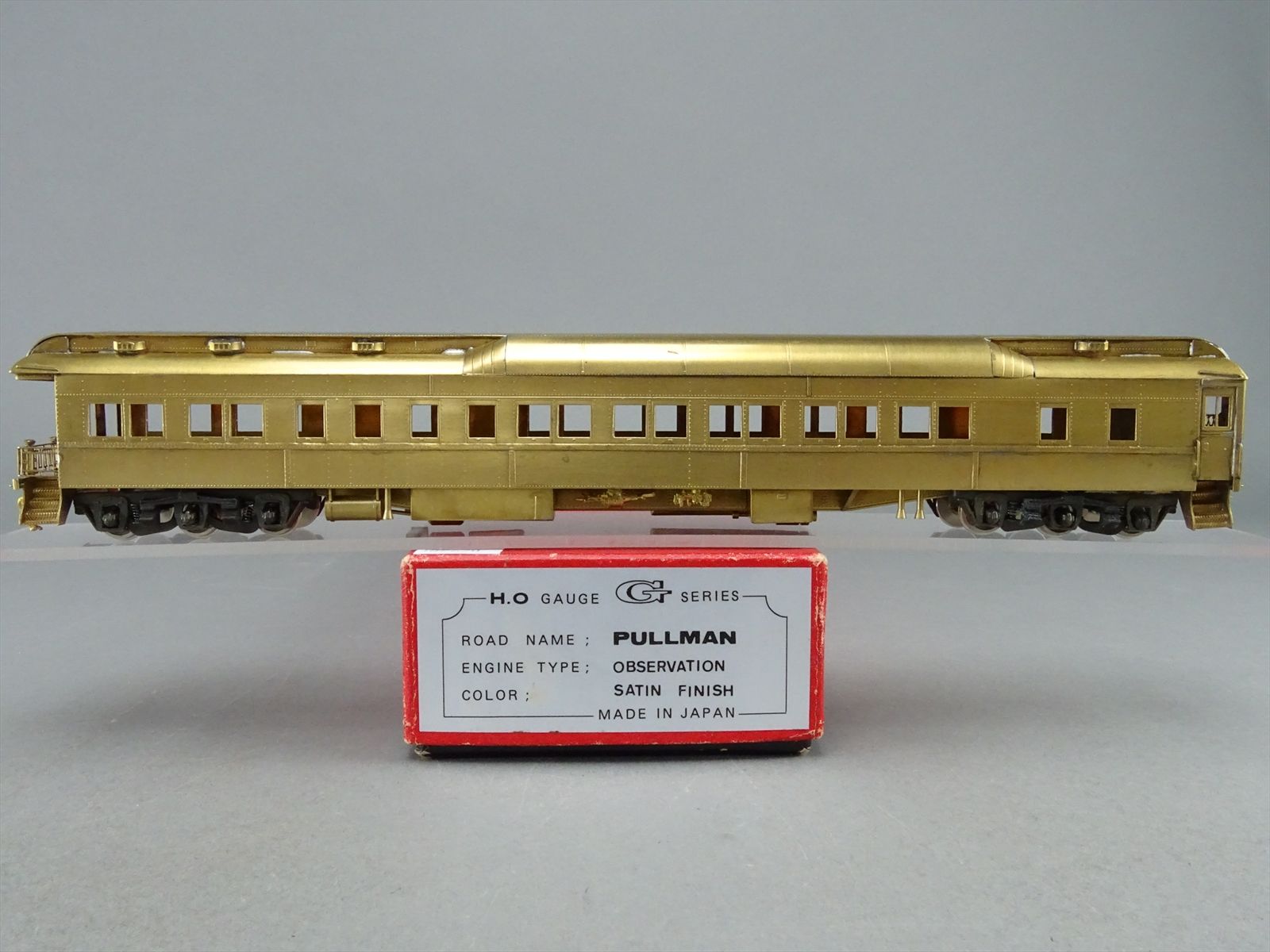 HO Brass Model - G Series Pullman Observation Car - Unpainted - Made in ...