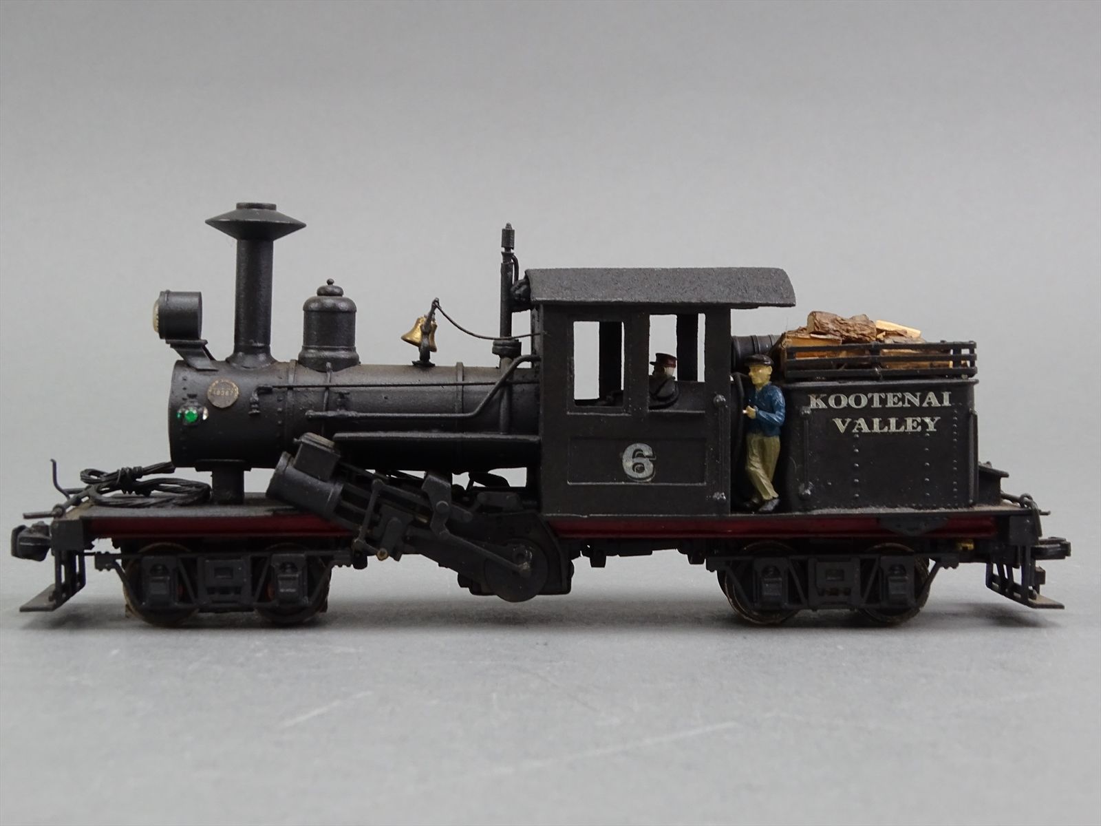 HO Brass CROWN - United - Kootenai Valley Two Truck Climax - Handbuilt ...