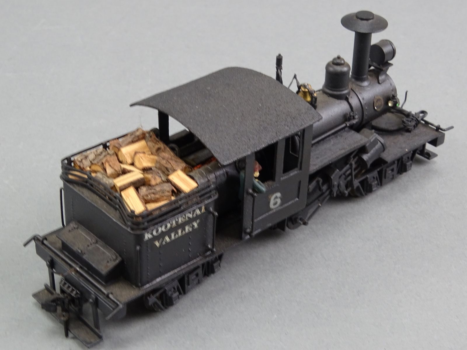 HO Brass CROWN - United - Kootenai Valley Two Truck Climax - Handbuilt ...