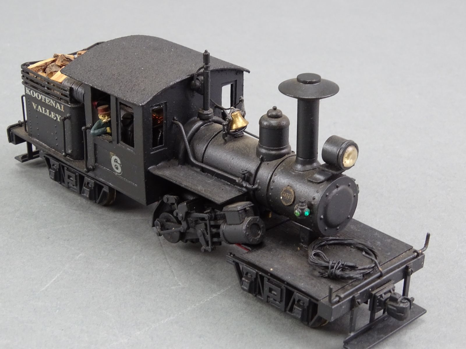 HO Brass CROWN - United - Kootenai Valley Two Truck Climax - Handbuilt ...