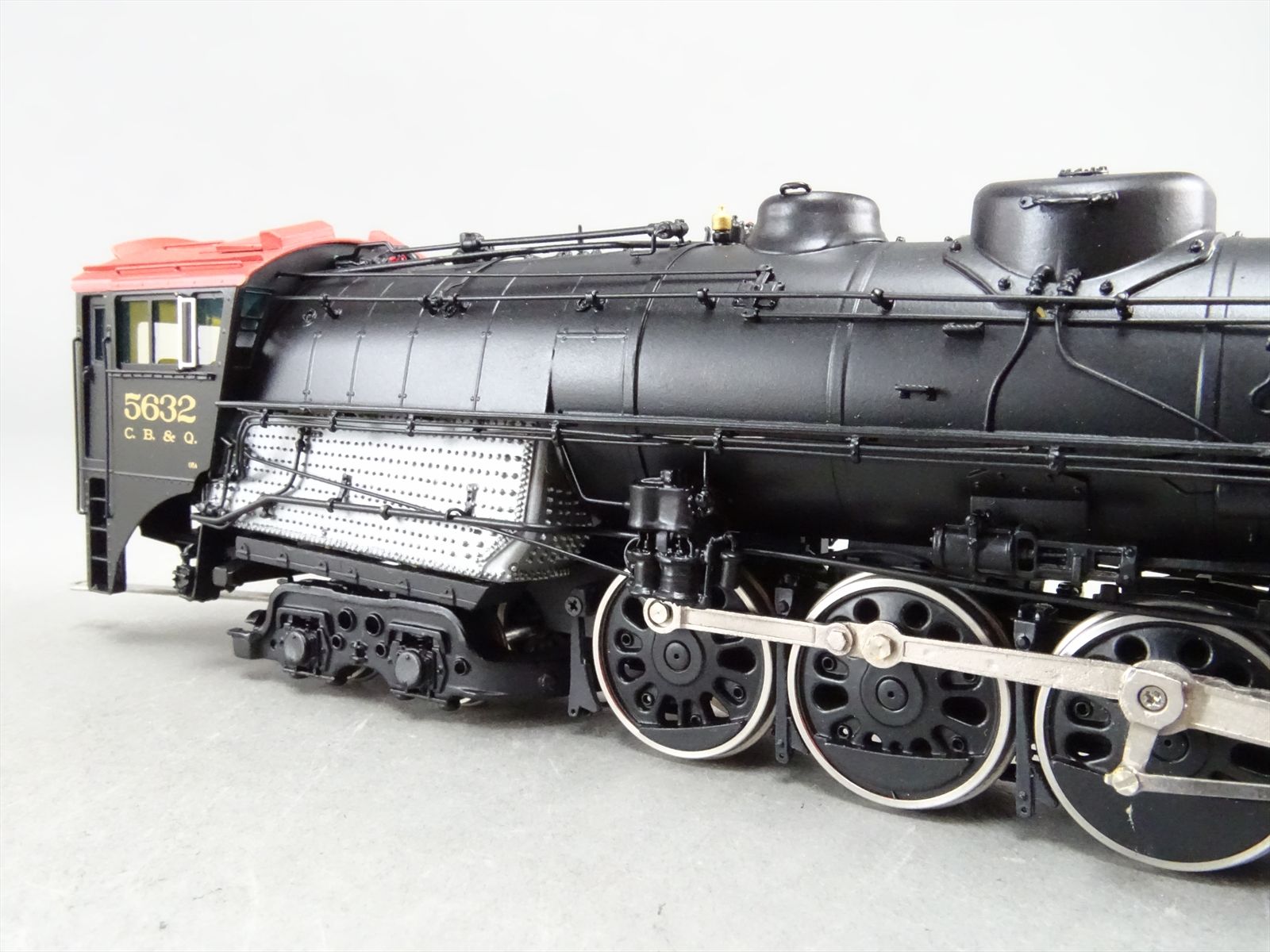 HO Scale Brass Model Train - Sunset Models - CB&Q O-5 4-8-4 Closed Cab ...