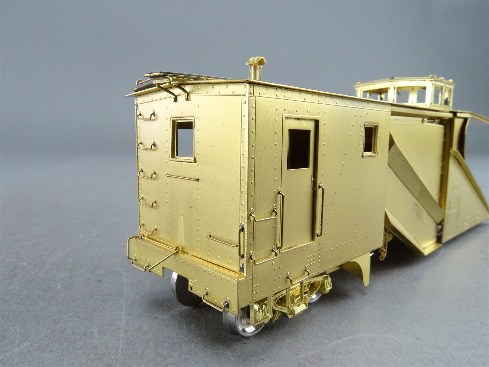 HO Brass Model - OMI 3841 Single Track Russell Snowplow Snow Plow ...