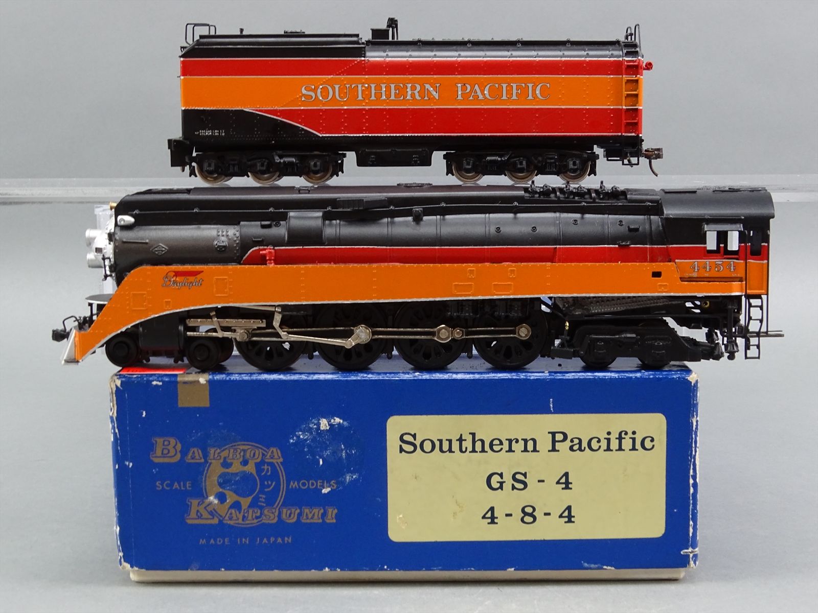 HO Brass Model - Balboa SP Southern Pacific GS-4 4-8-4 Daylight #4454 ...
