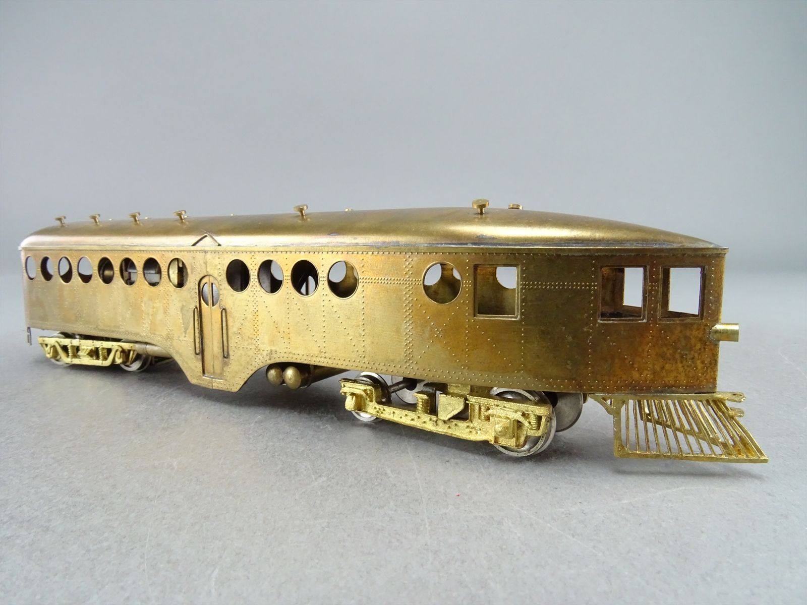 HO Brass Model - KK Ken Kidder 3540 55' McKeen Motor Car - Unpainted ...
