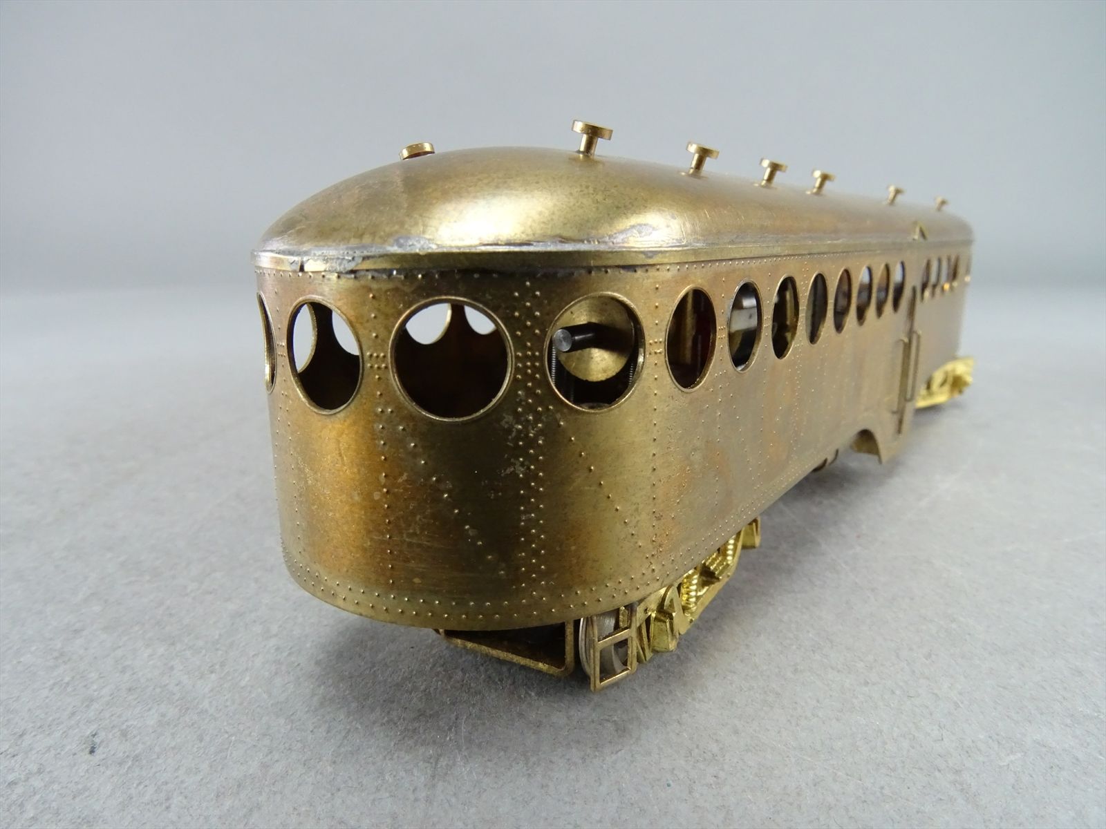 HO Brass Model - KK Ken Kidder 3540 55' McKeen Motor Car - Unpainted ...