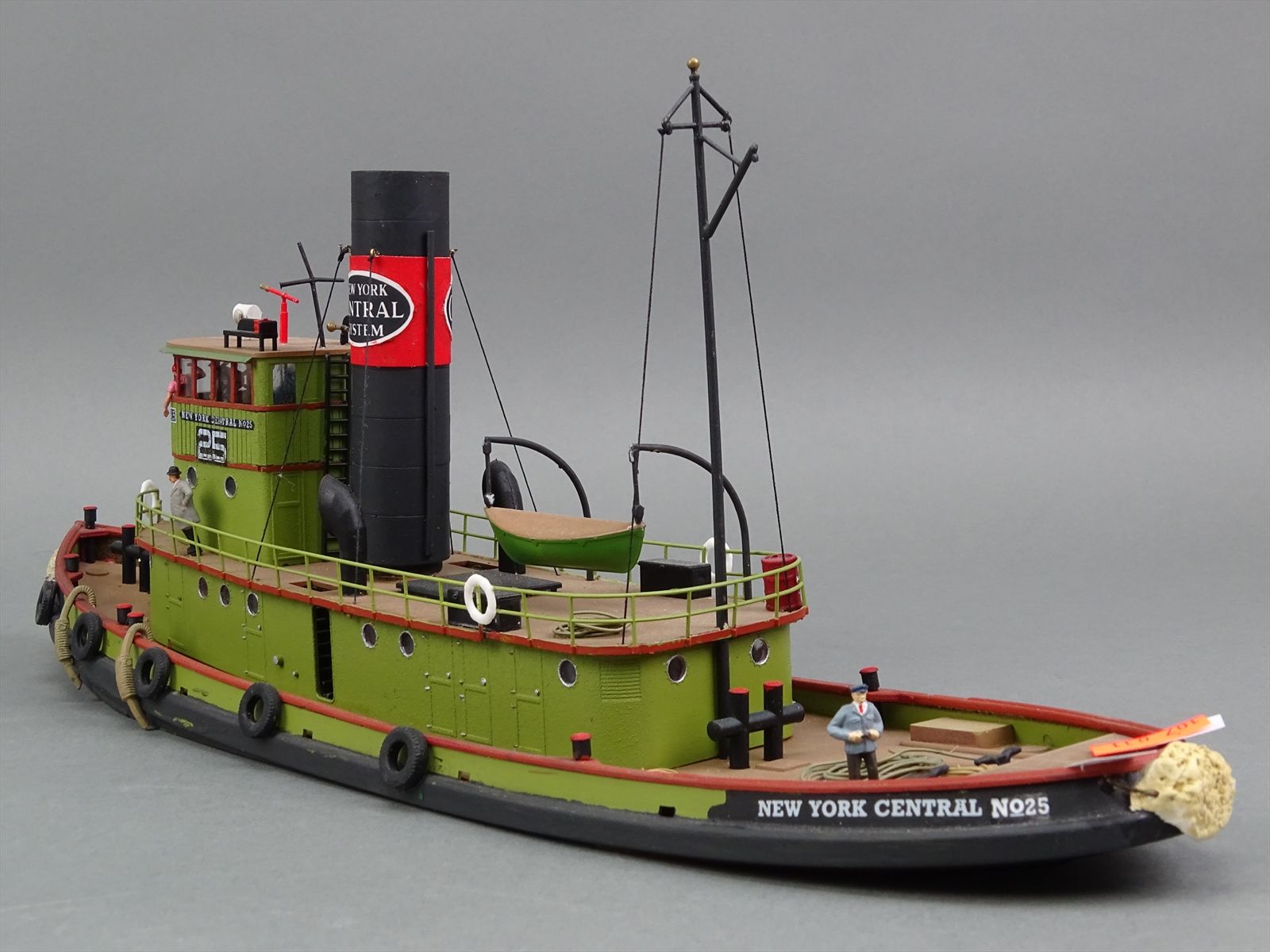 HO 1:87 Craftsman - NYC New York Central System #25 Tug Boat - 4 x 15 ...