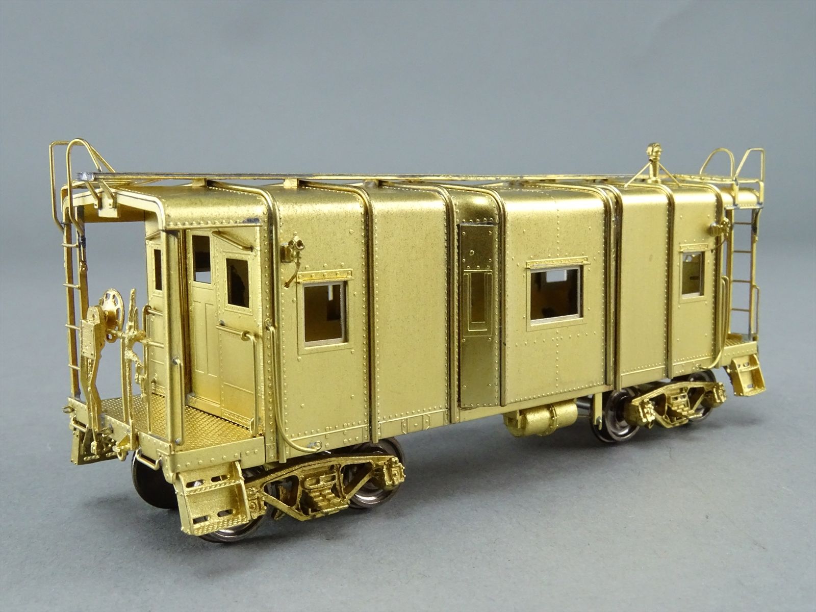 HO Brass Model - OMI 1226 B&O Baltimore & Ohio I-12 Bay Window Caboose ...