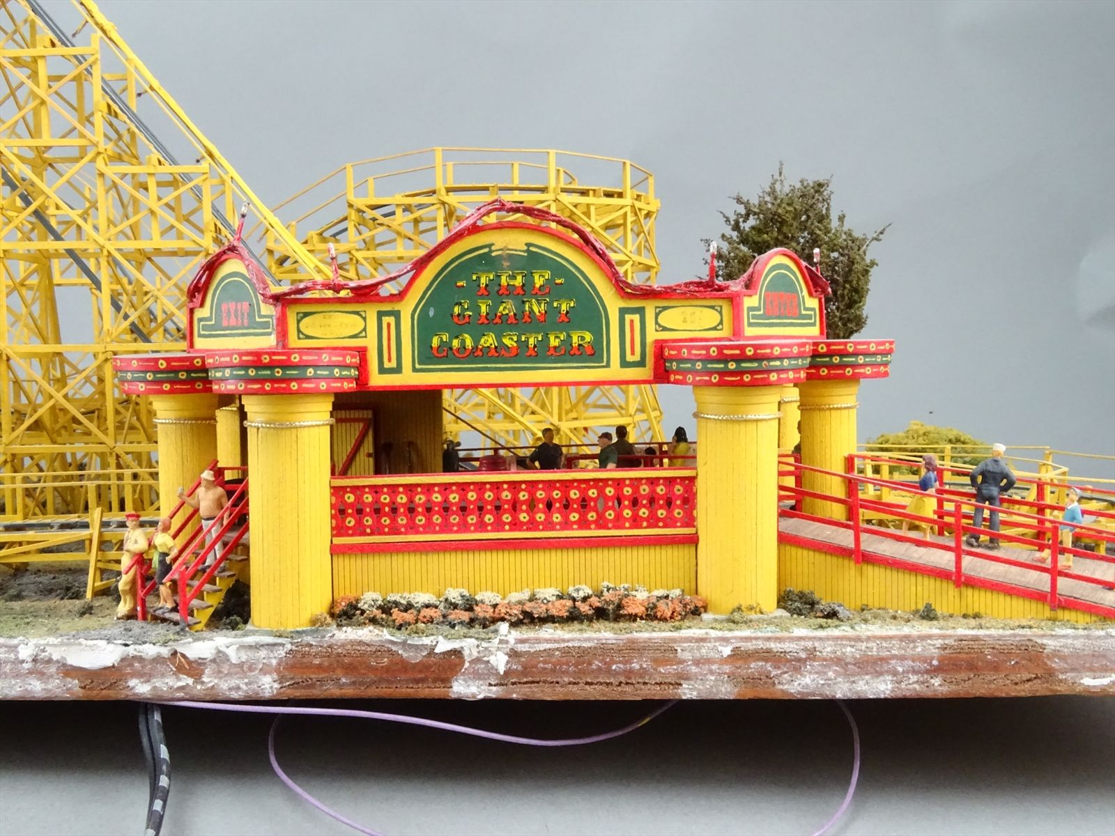 HO 1:87 Craftsman - 12 x 36 Structure - Roller Coaster - One of a Kind ...