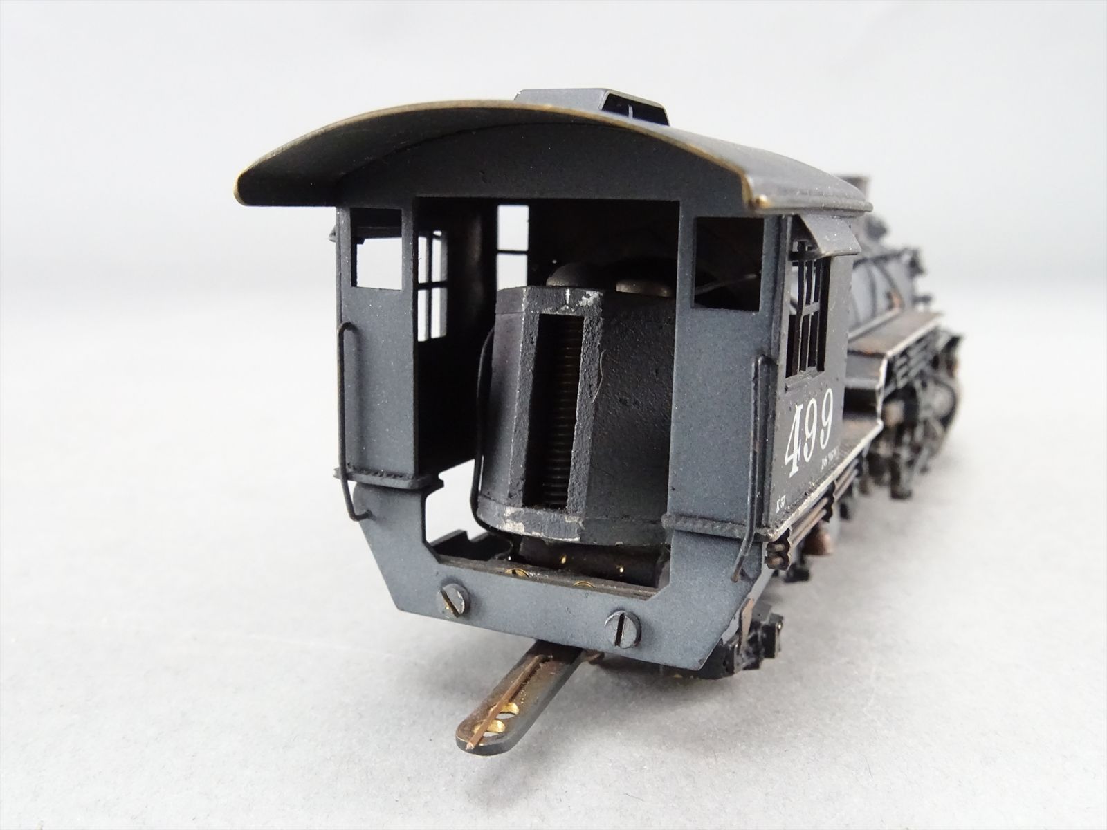 HOn3 Brass Model - PFM D&RGW Rio Grande K-37 2-8-2 #499 Snowplow - Fair Custom + Weathered ...