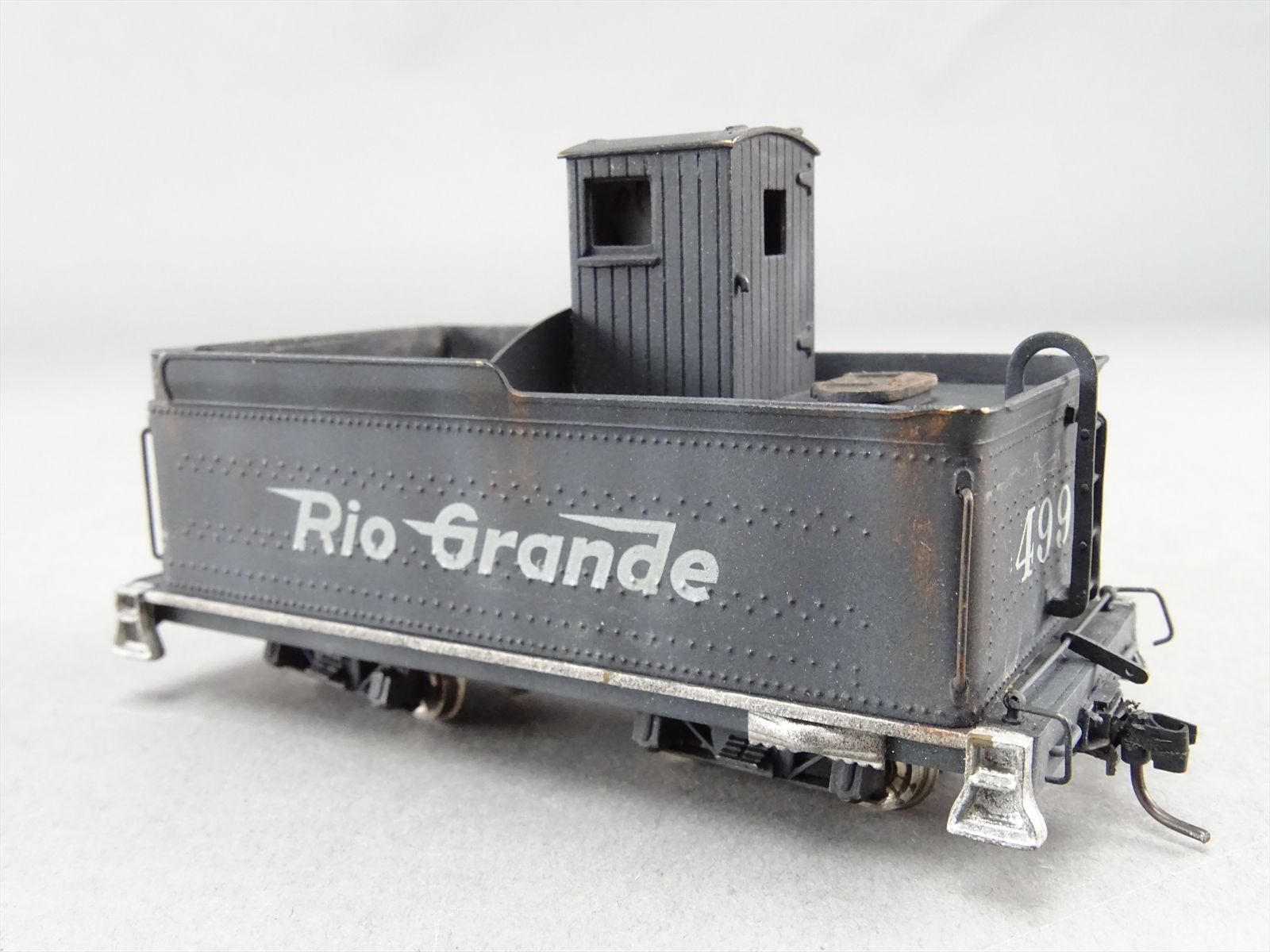 HOn3 Brass Model - PFM D&RGW Rio Grande K-37 2-8-2 #499 Snowplow - Fair Custom + Weathered ...