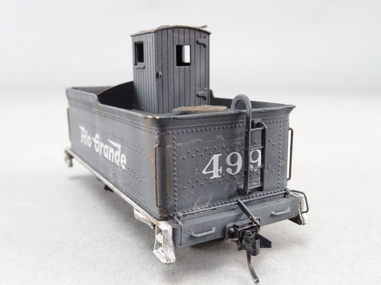 HOn3 Brass Model - PFM D&RGW Rio Grande K-37 2-8-2 #499 Snowplow - Fair Custom + Weathered ...