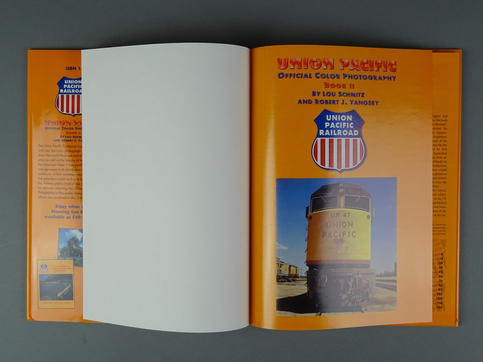 Railroad Book - Union Pacific Official Color Photography Book II ...